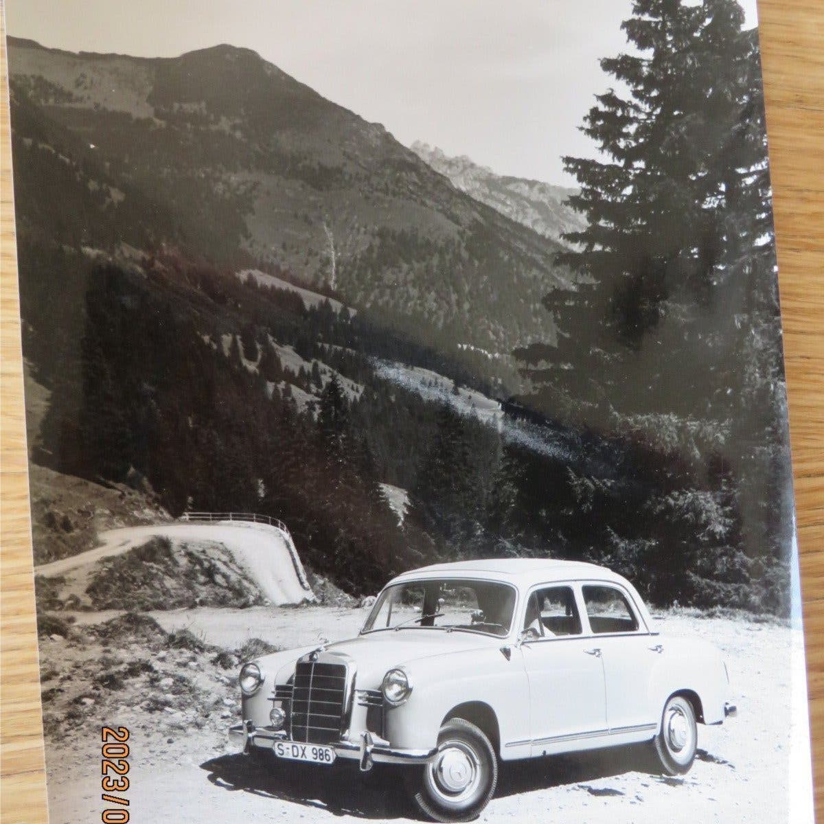 Mercedes Pressbild på W121 - 190 "Pon.. | Köp från amtc på Tradera ...