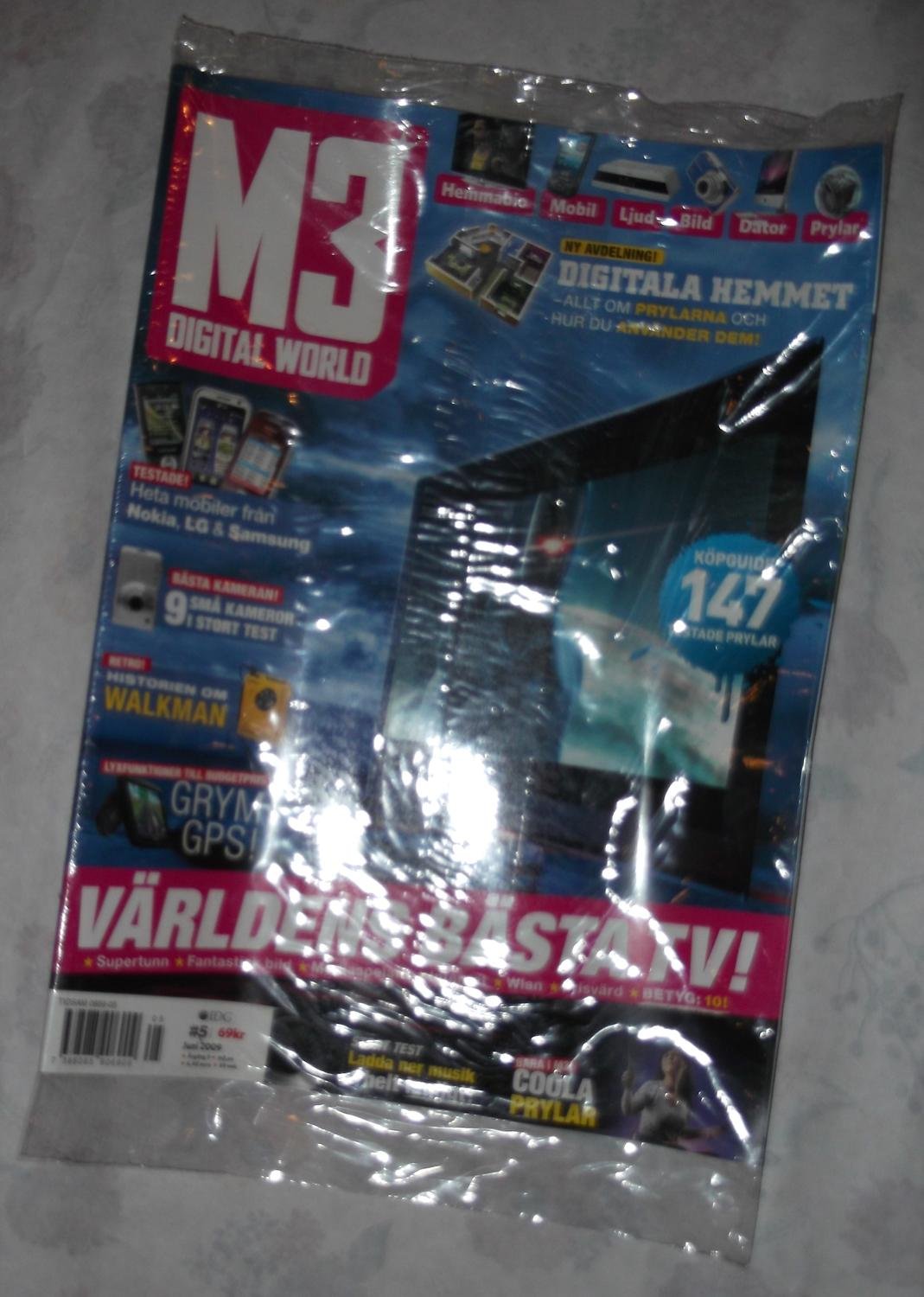 Ny M3 Digital World Tidning Nr 5 2009 Inplastad.. | Köp på Tradera ...