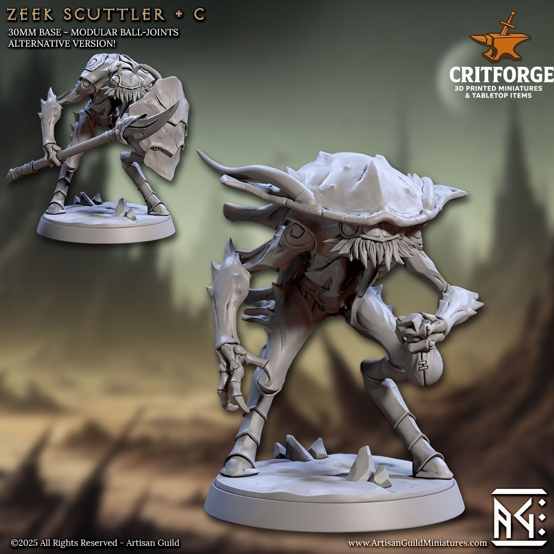 Zeek Scuttler C 2x – Resin Miniatyr till Tablet.. | Köp på Tradera ...