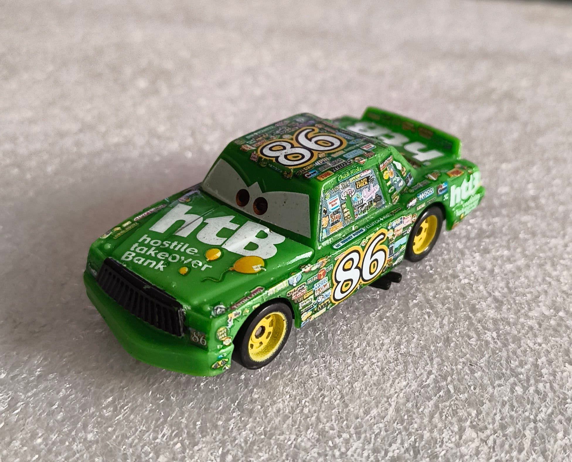 DISNEY PIXAR BILAR (CARS) CHICK HICKS #86 (LÖS).. | Köp på Tradera ...