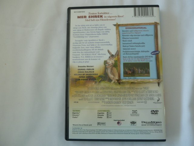 Dvd Dreamworks Shrek Fint Skick Köp På Tradera 611840265