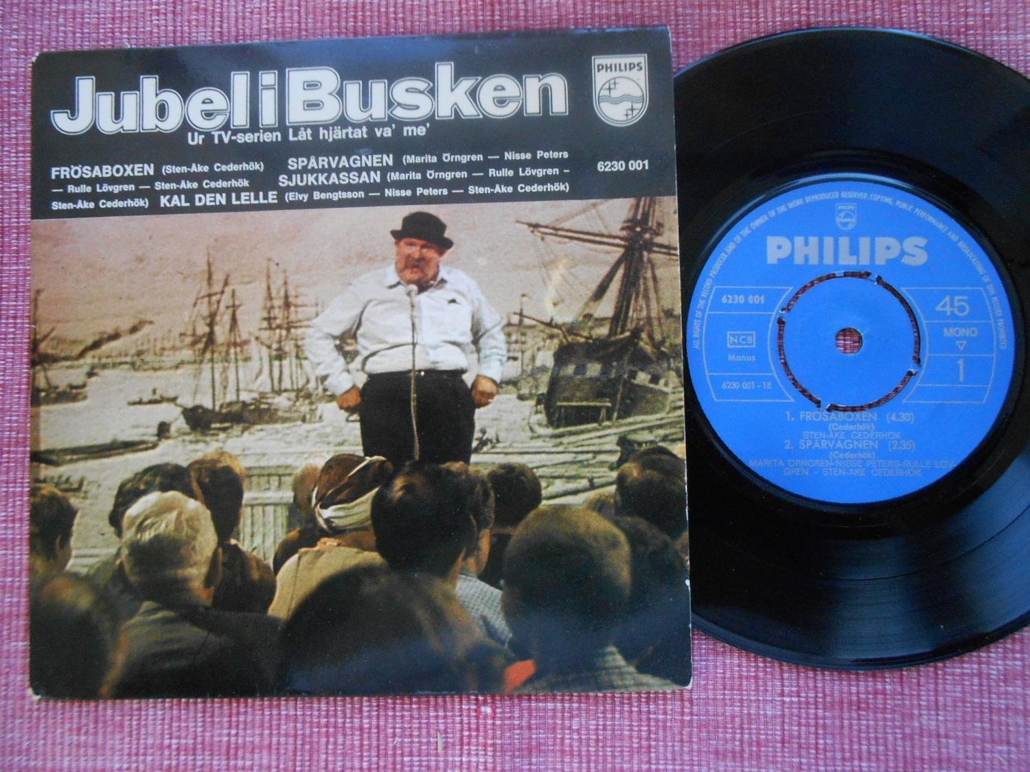 7" EP Jubel i Busken - Sten-Åke Cederhök "Låt h.. | Köp på Tradera ...