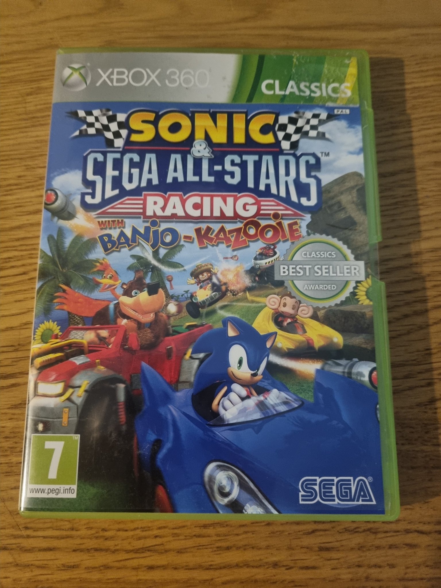 Sonic & Sega All-stars Racing with Banjo Kazooie | Köp på Tradera ...