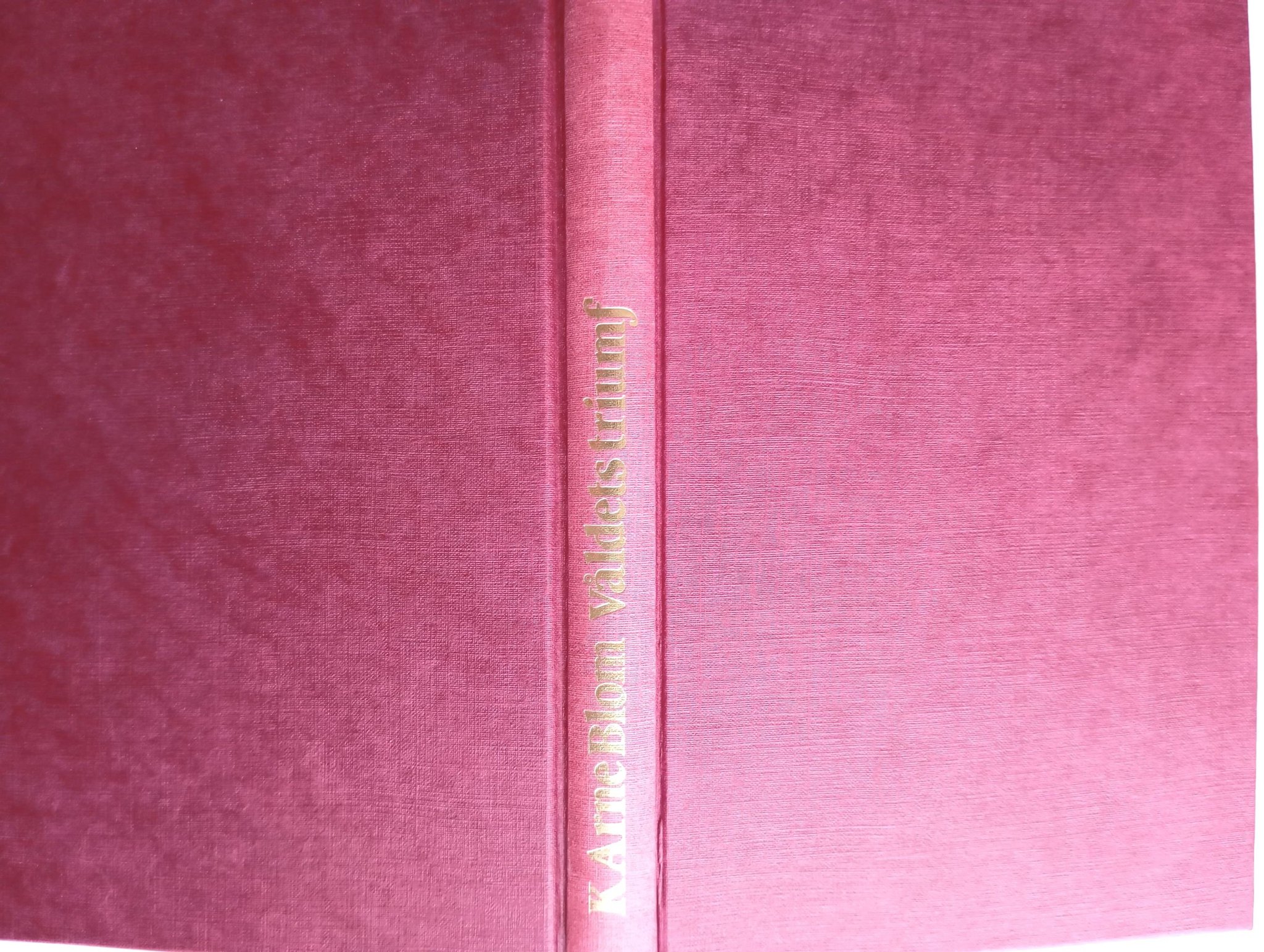 Våldets triumf av Arne Blom, 1975 | Köp på Tradera (734252757)