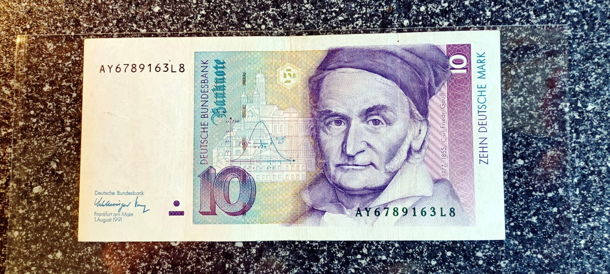 Tysk sedel 10 Deutsche Mark | Köp på Tradera (733829084)
