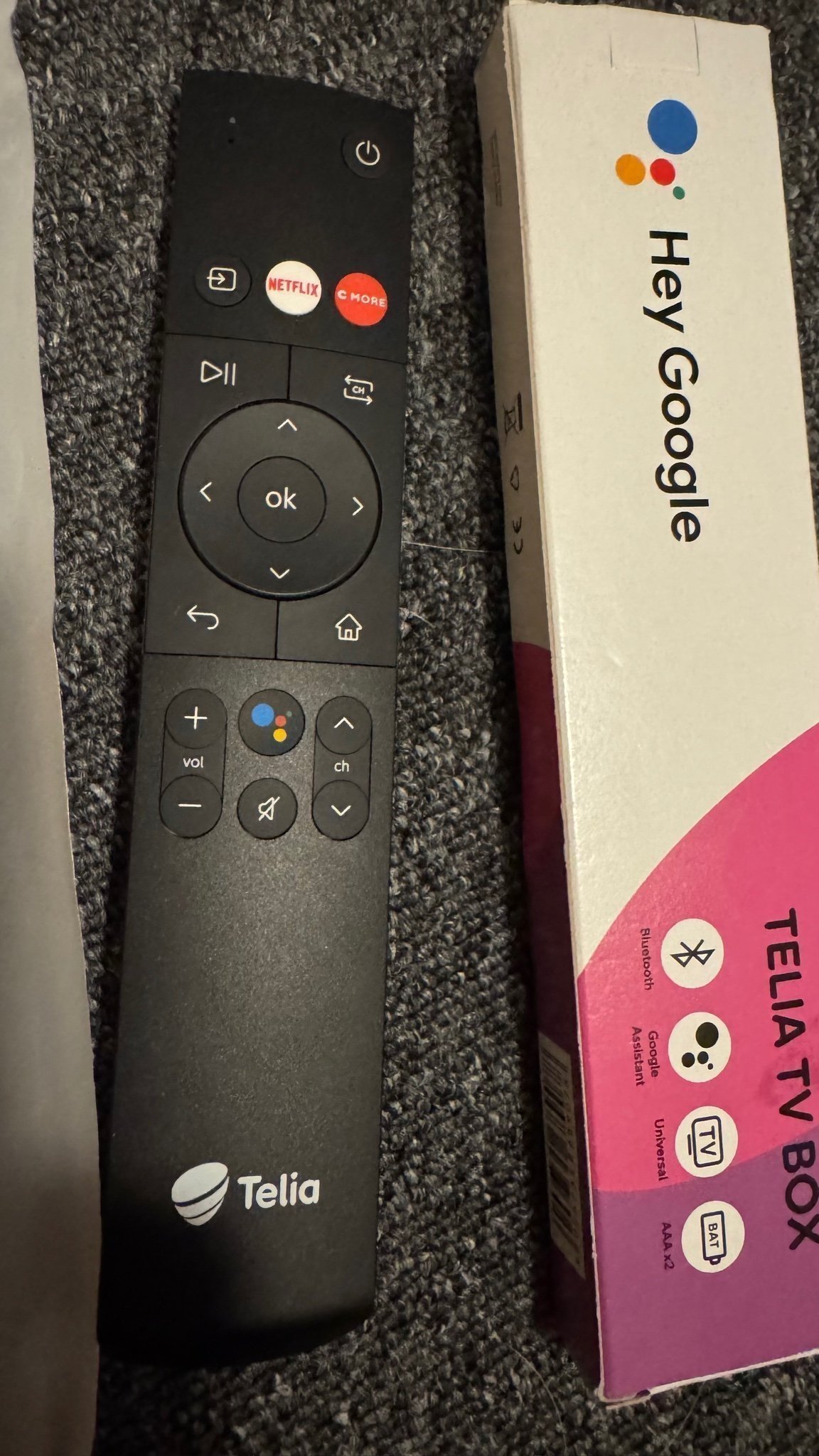 Telia TV Box Fjärrkontroll | Köp på Tradera (690257705)