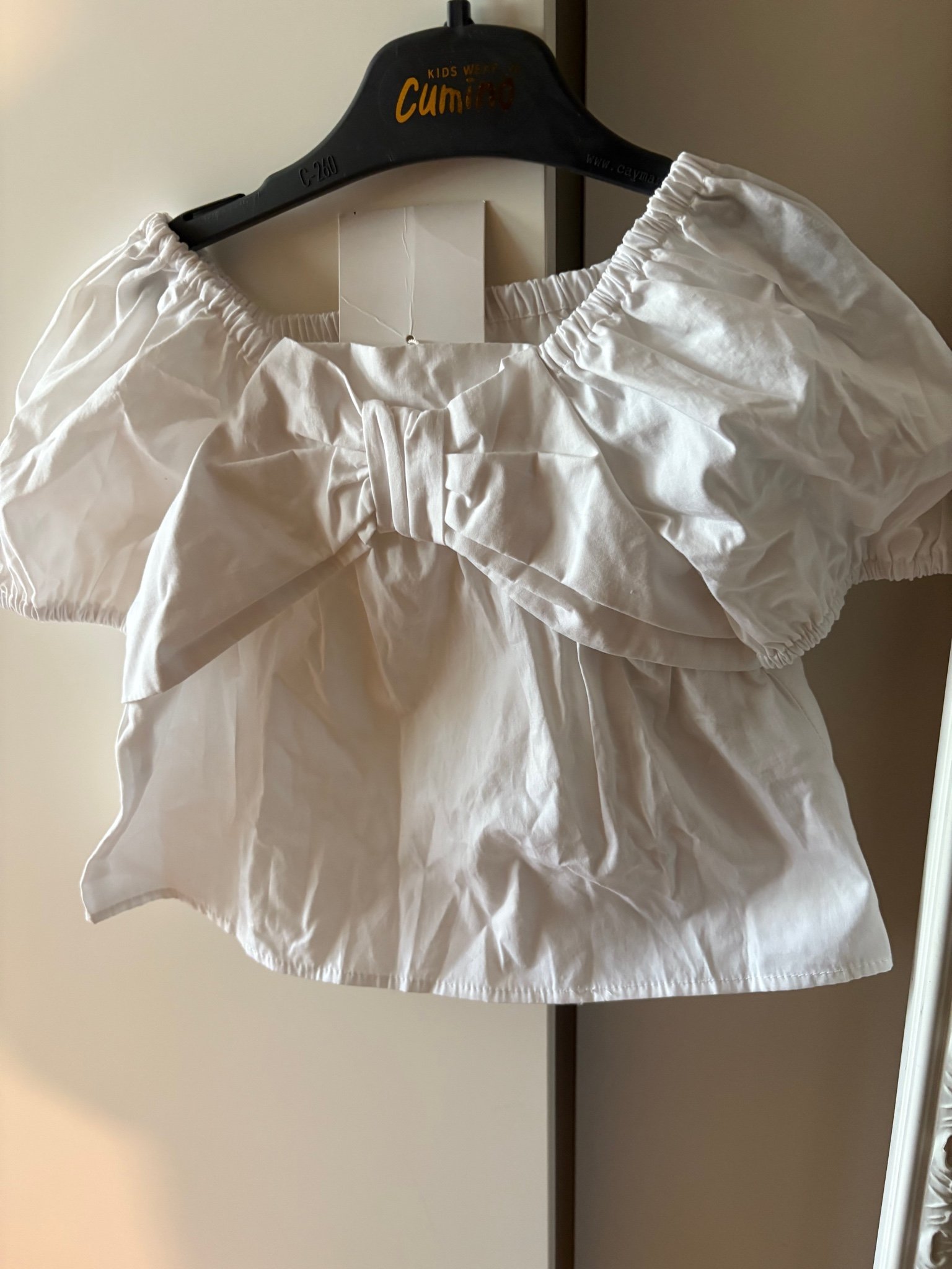 Zara vit topp, storlek 80 CM | Köp på Tradera (734693478)