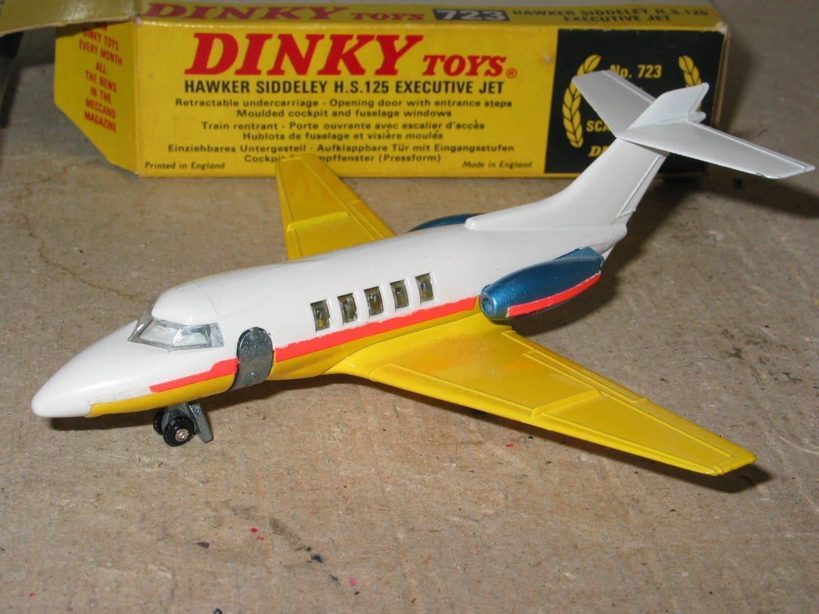 Dinky Toys 723 Hawker Siddeley H.S. 125 Executi.. | Köp på Tradera ...