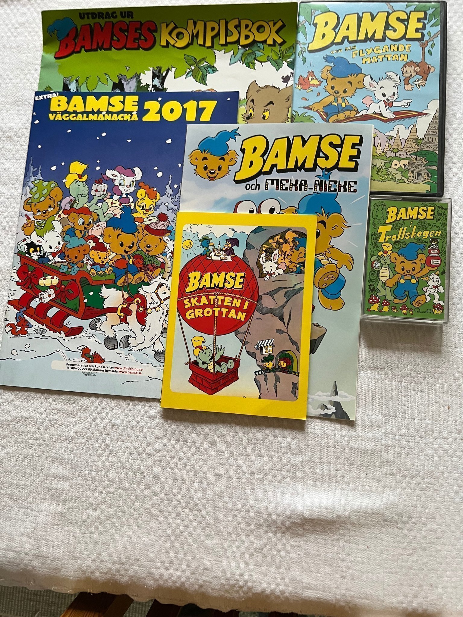 Bamse Samling: Tidningar, Kassettband och DVD | Köp på Tradera (689653882)