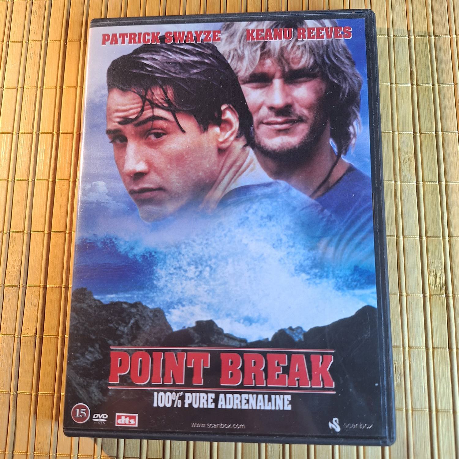 Point Break (1991) -DVD- Patrick Swayze, Keanu .. | Köp på Tradera ...