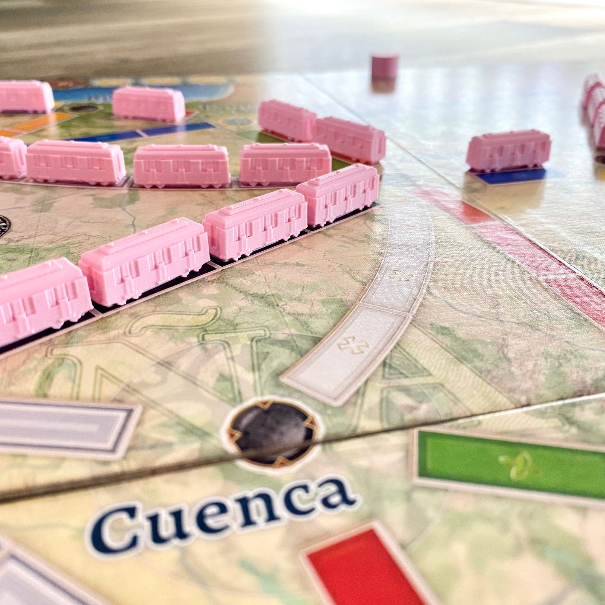 45 Tågvagnar till Ticket to Ride - Baby Pink | Köp på Tradera (696446851)