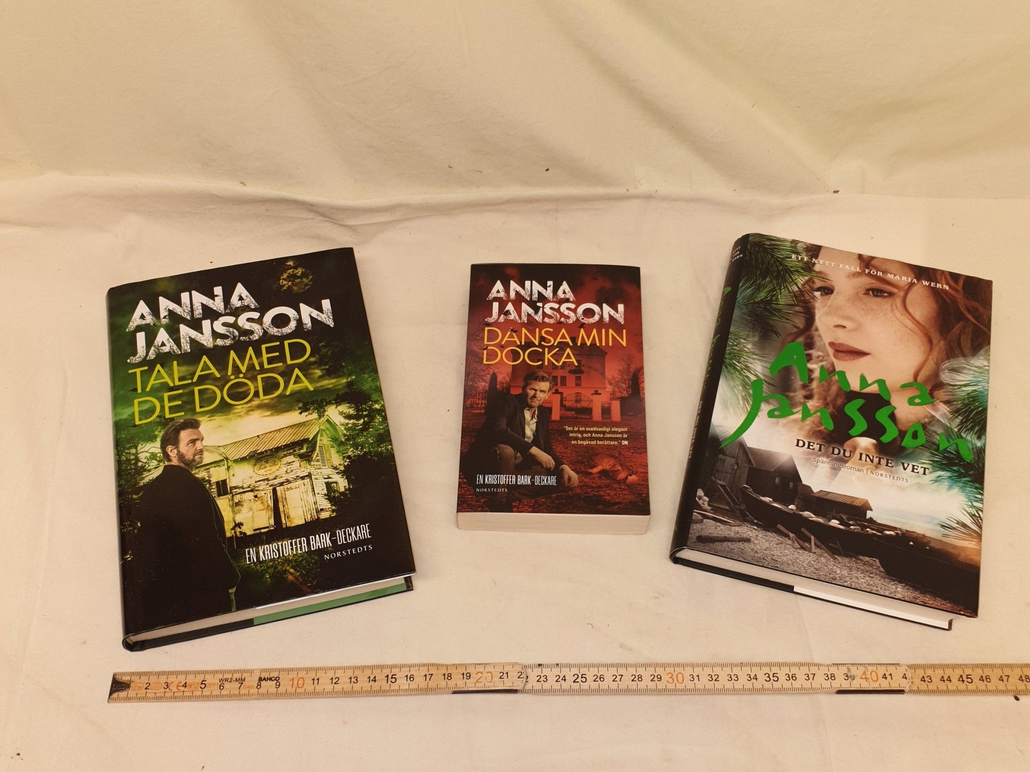 Anna Jansson Böcker: Tala Med De Döda, Dansa Mi.. | Köp på Tradera ...