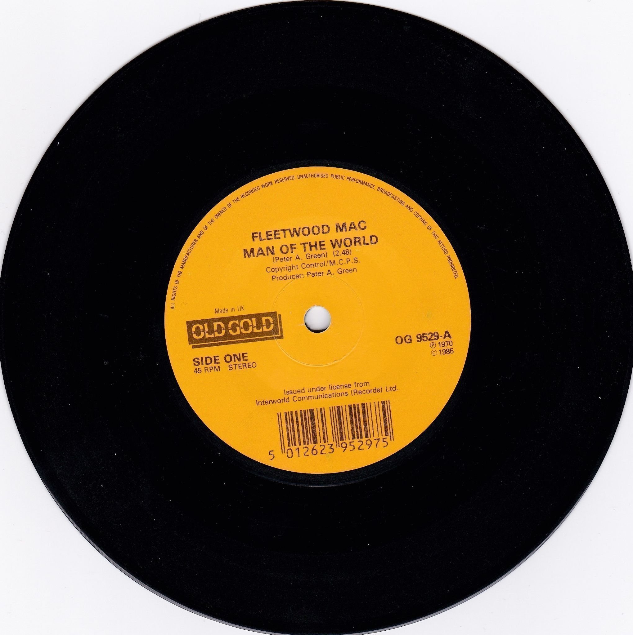 Se produkter som liknar "7" Fleetwood Mac - Man of th.. på Tradera ...