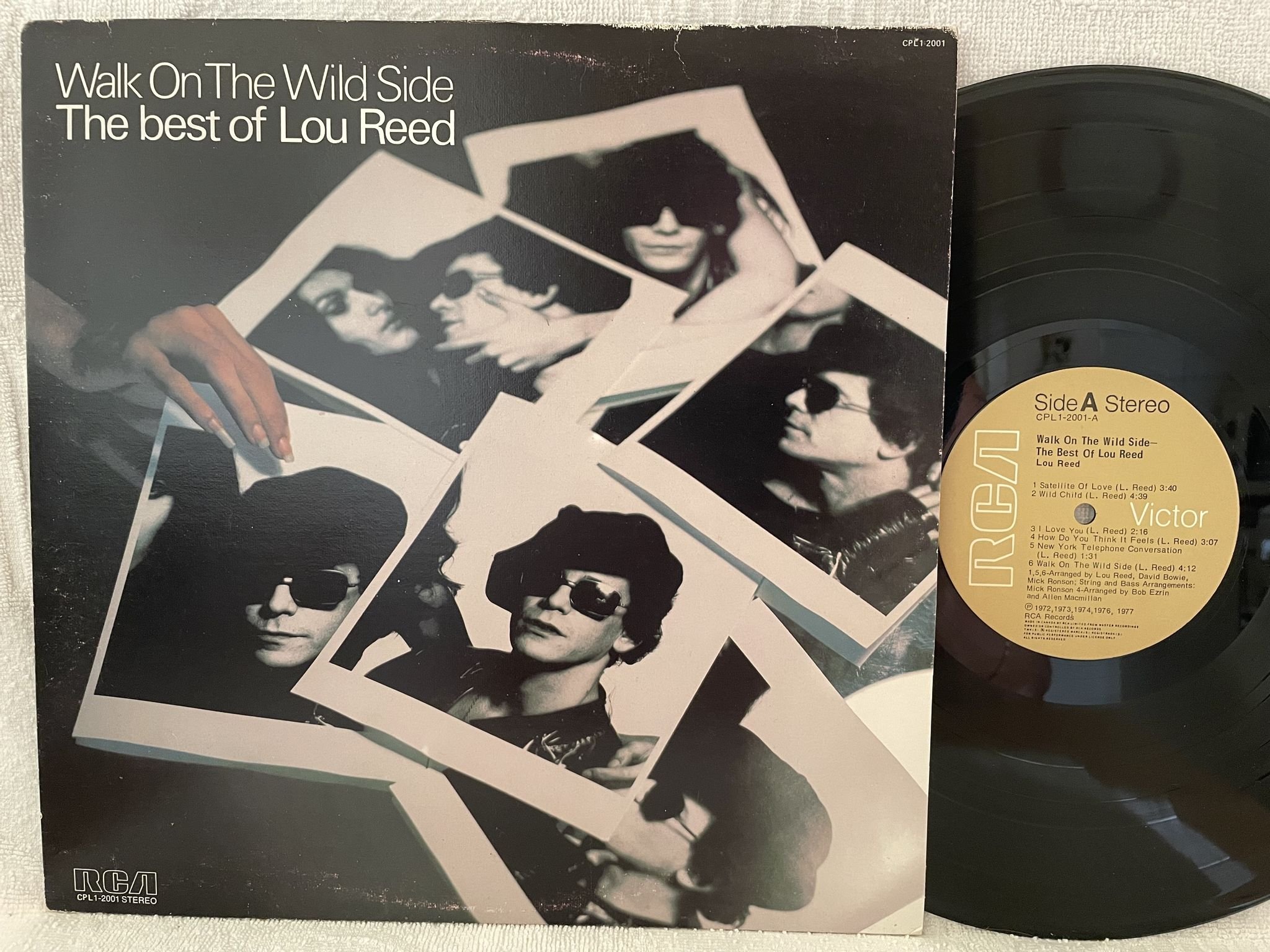 LOU REED - WALK ON THE WILD SIDE - CPL 1-2001 | Köp på Tradera (692357141)