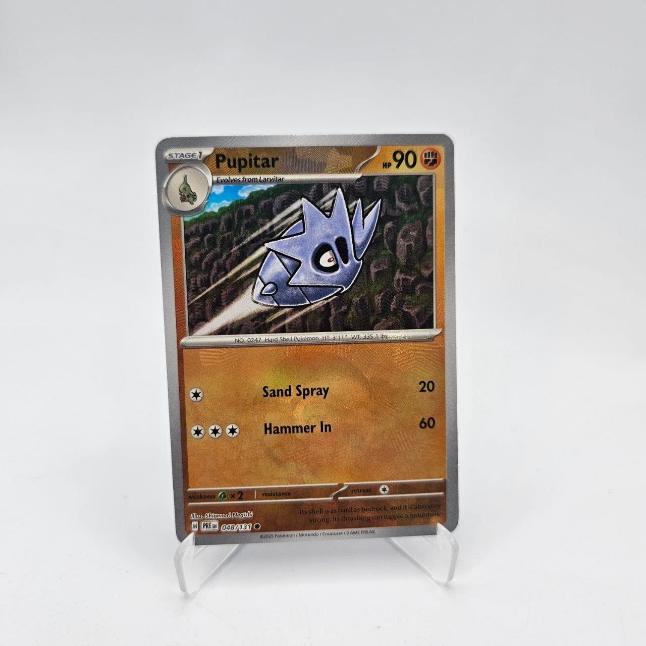 Pupitar Poké Ball Reverse Holo 048/131 Prismati.. | Köp på Tradera ...