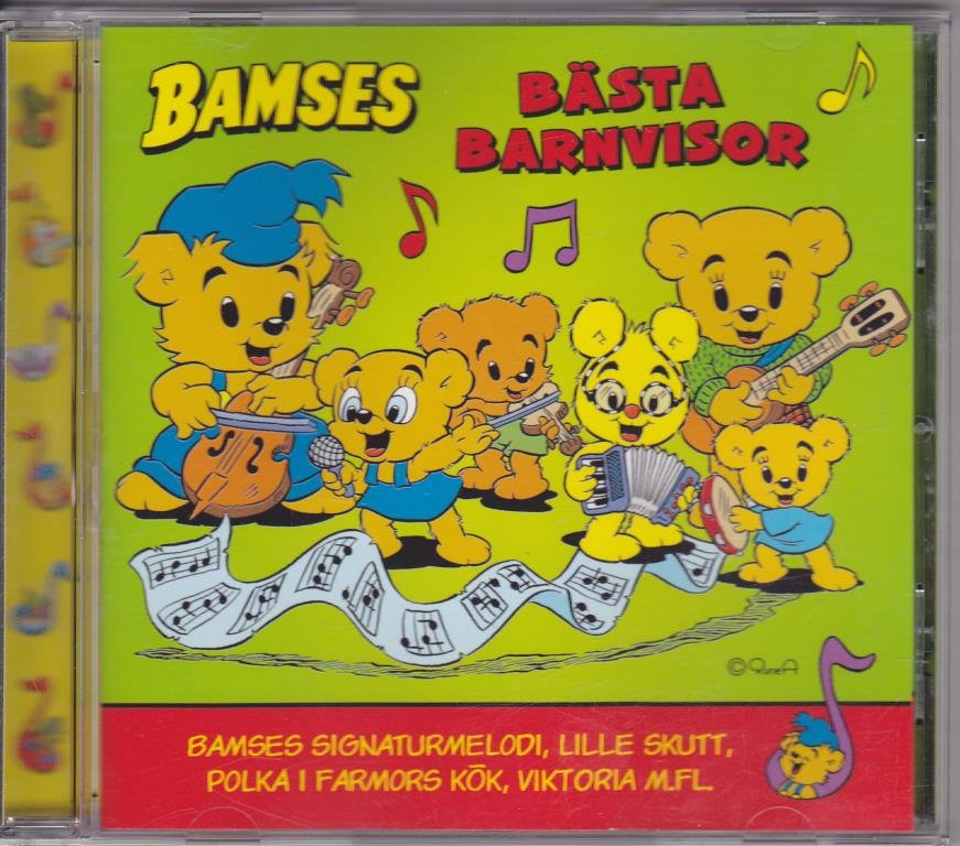BAMSE - BARN-CD - BAMSES BÄSTA BARNVISOR CD | Köp på Tradera (529674379)