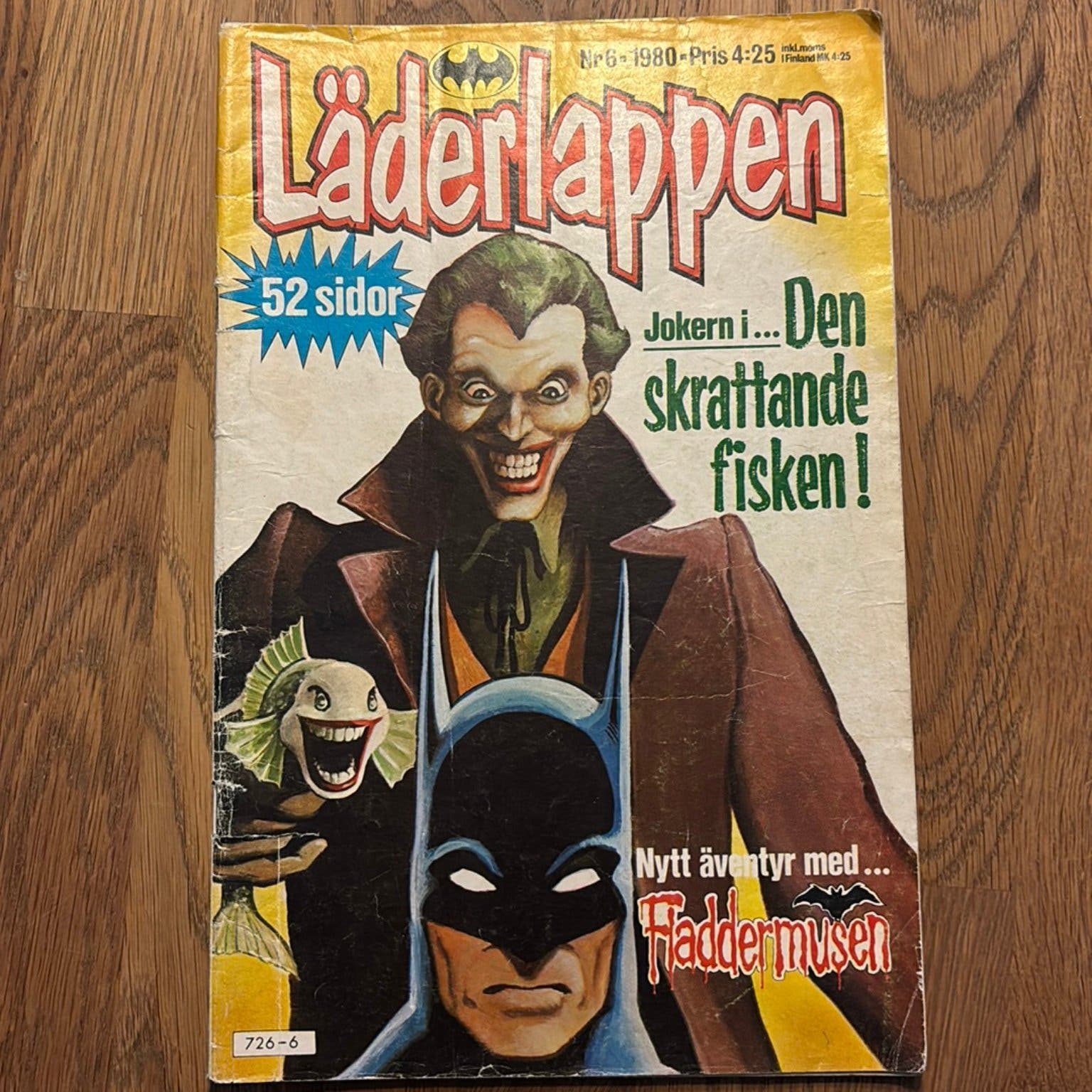Se produkter som liknar Serietidning läderlappen 1980.. på Tradera ...