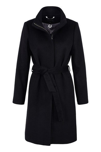 MQ Stockhlm Kappa Jacka Coat Ull Svart | Strl 4.. | Köp på Tradera ...