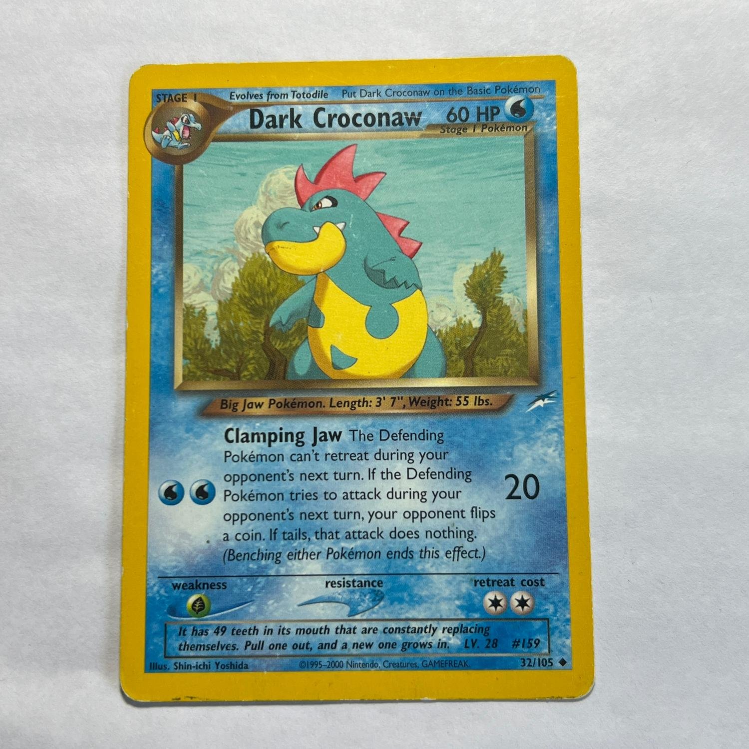 Dark Croconaw 32/105 / Pokemonkort / Pokemon kort | Köp på Tradera ...
