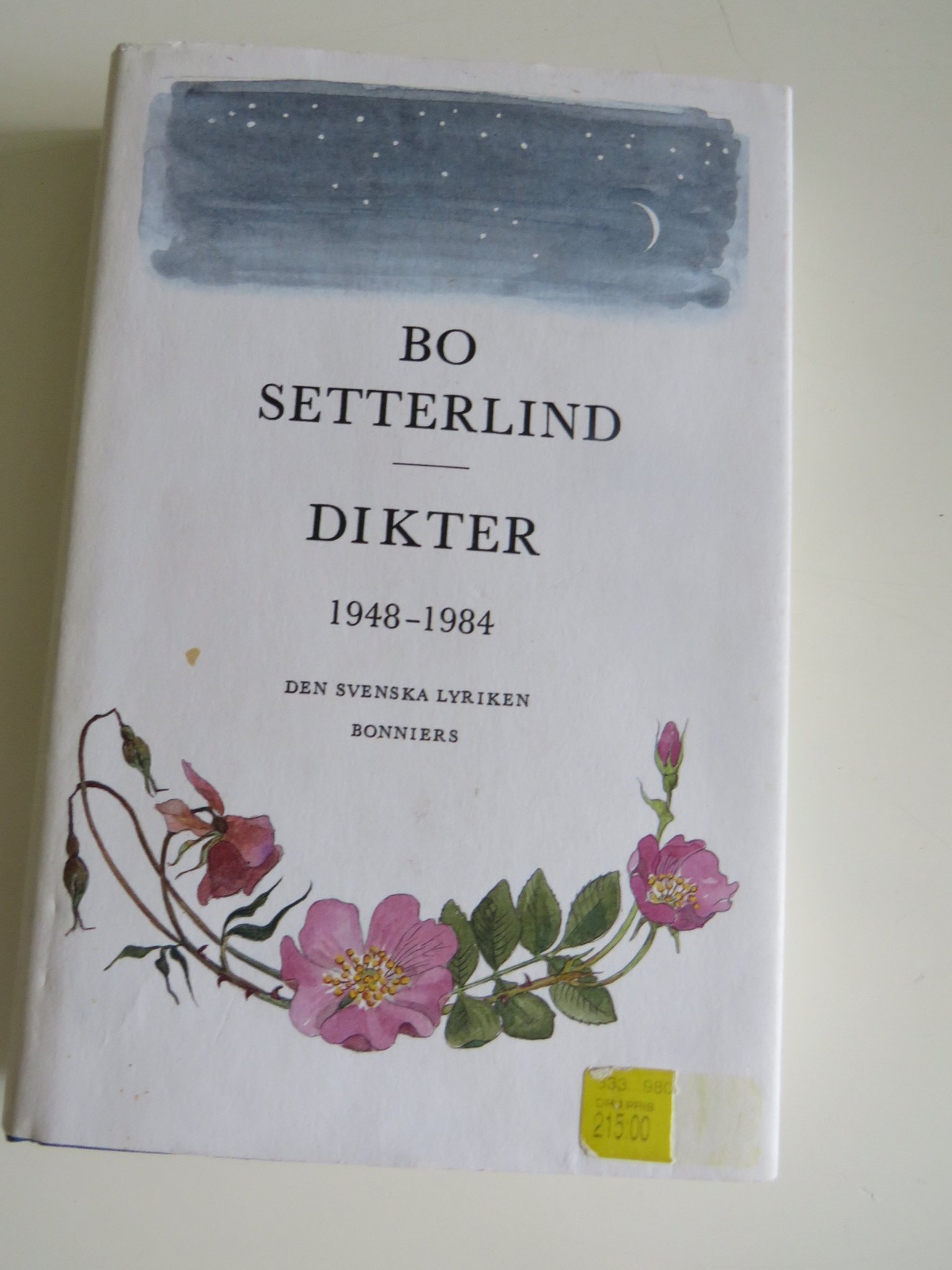 BO SETTERLIND -DIKTER /LYRIK -DEN SVENSKA LYRIK.. | Köp på Tradera ...