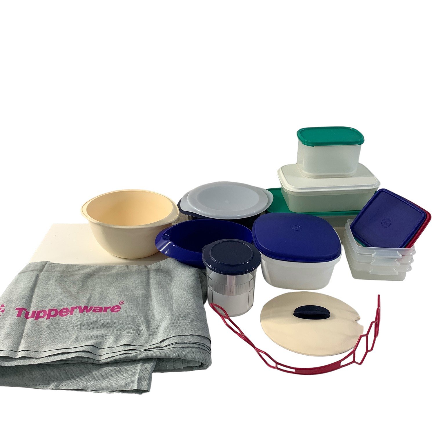 Tupperware Burkar med Lock Bordsduk.. | Köp från Footly på Tradera ...