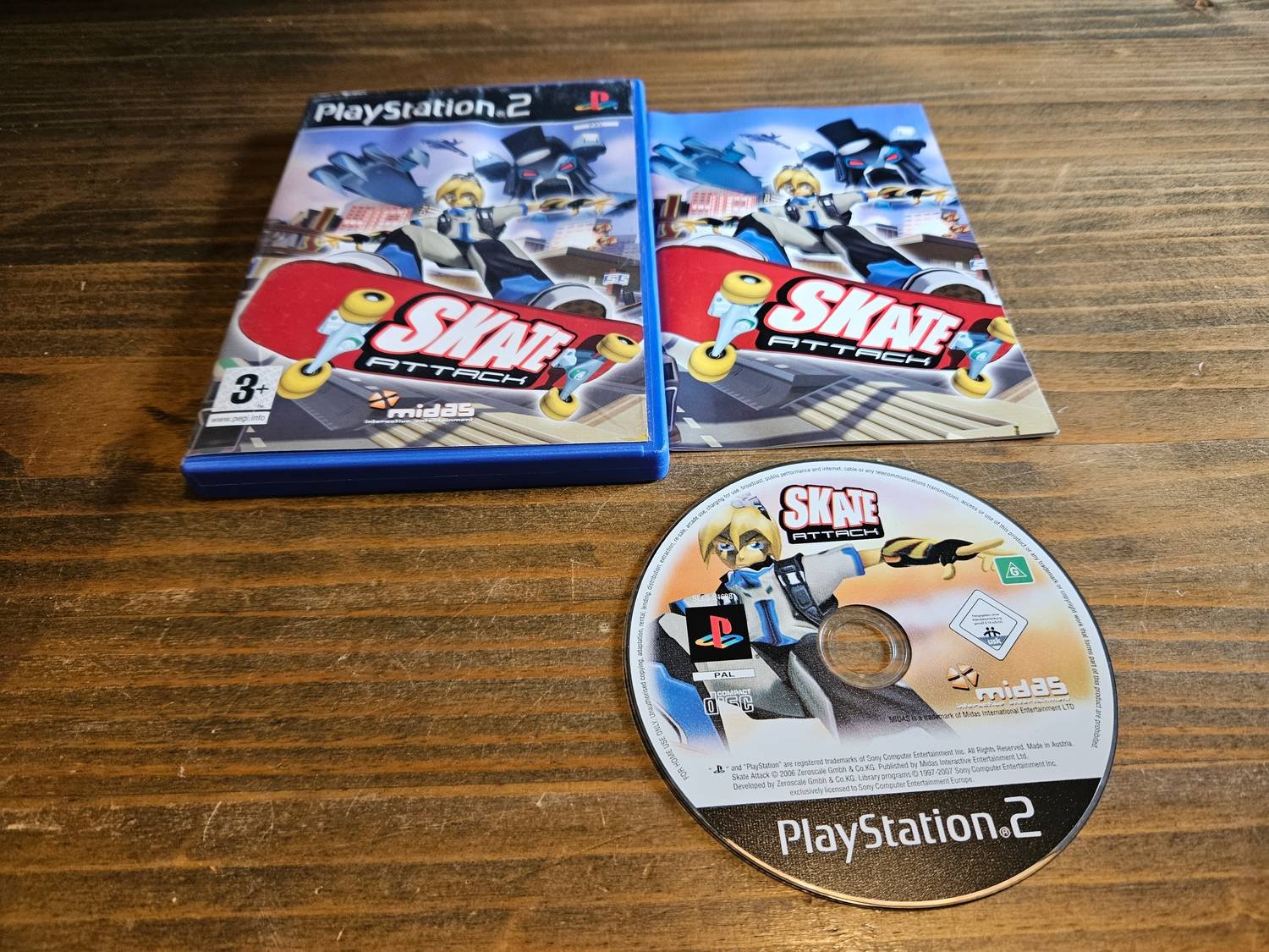 SKATE ATTACK PS2 BEG | Köp på Tradera (639090716)