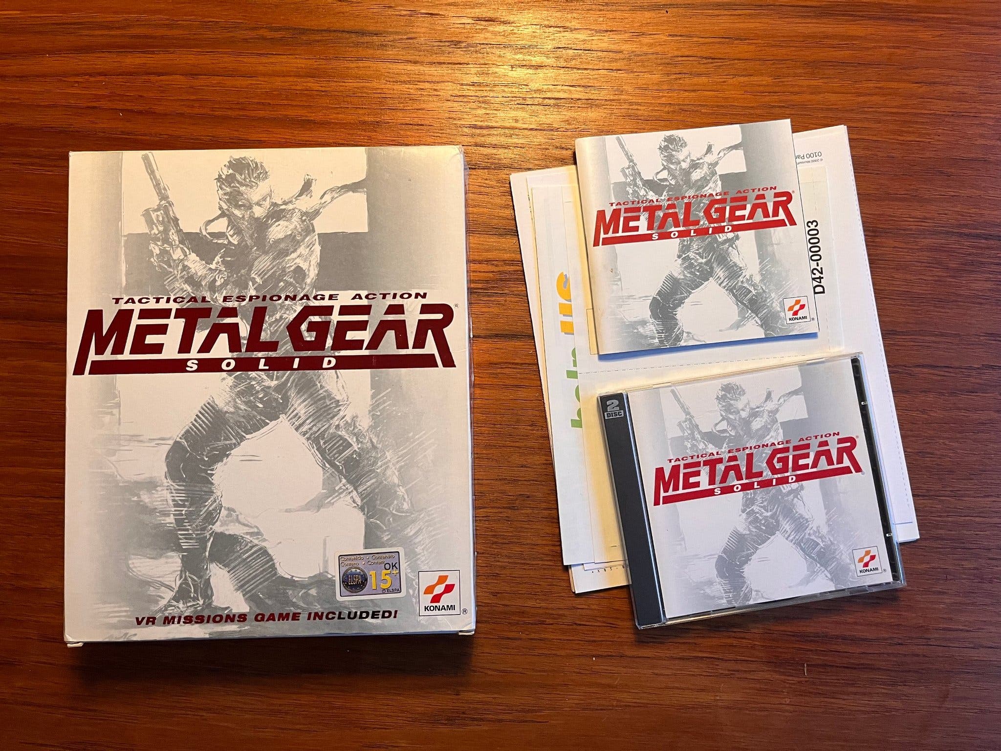 Metal Gear Solid PC BIG BOX - Komplett i origin.. | Köp på Tradera ...