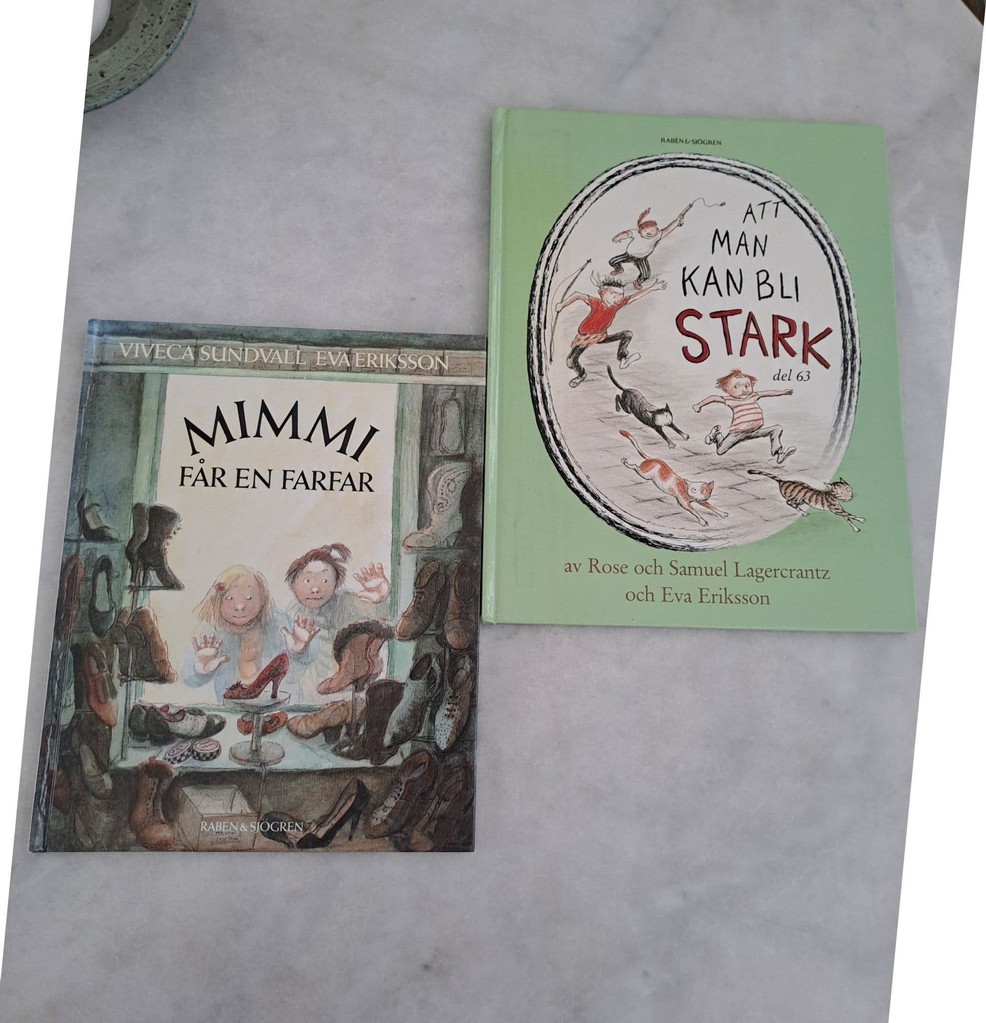 Barnböcker Mimmi får en farfar & Man kan bli st.. | Köp på Tradera ...