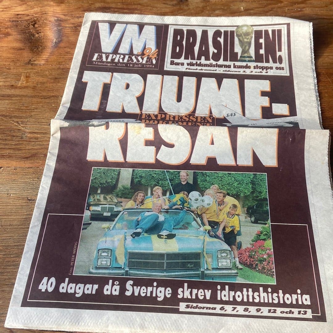 Se produkter som liknar Tidning Expressen Fotbolls-VM.. på Tradera ...