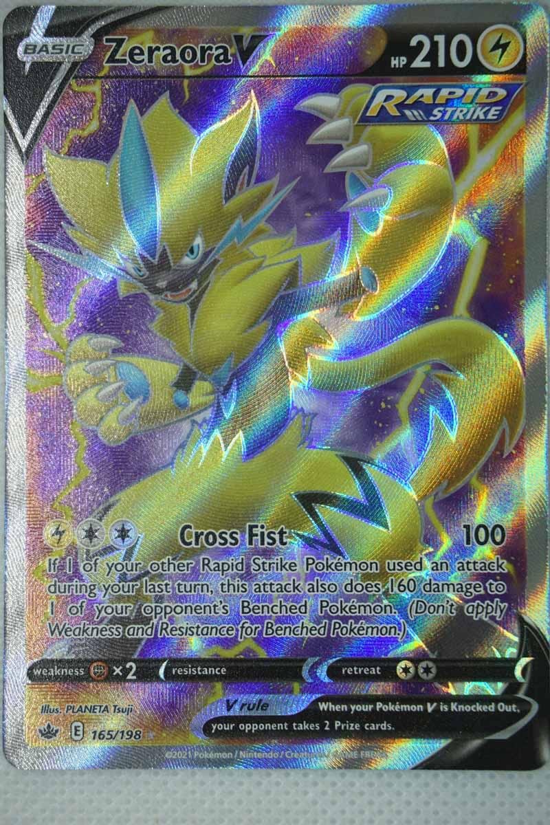 Zeraora V 165/198 Full Art | Köp från Pocketmonster på Tradera (586941919)