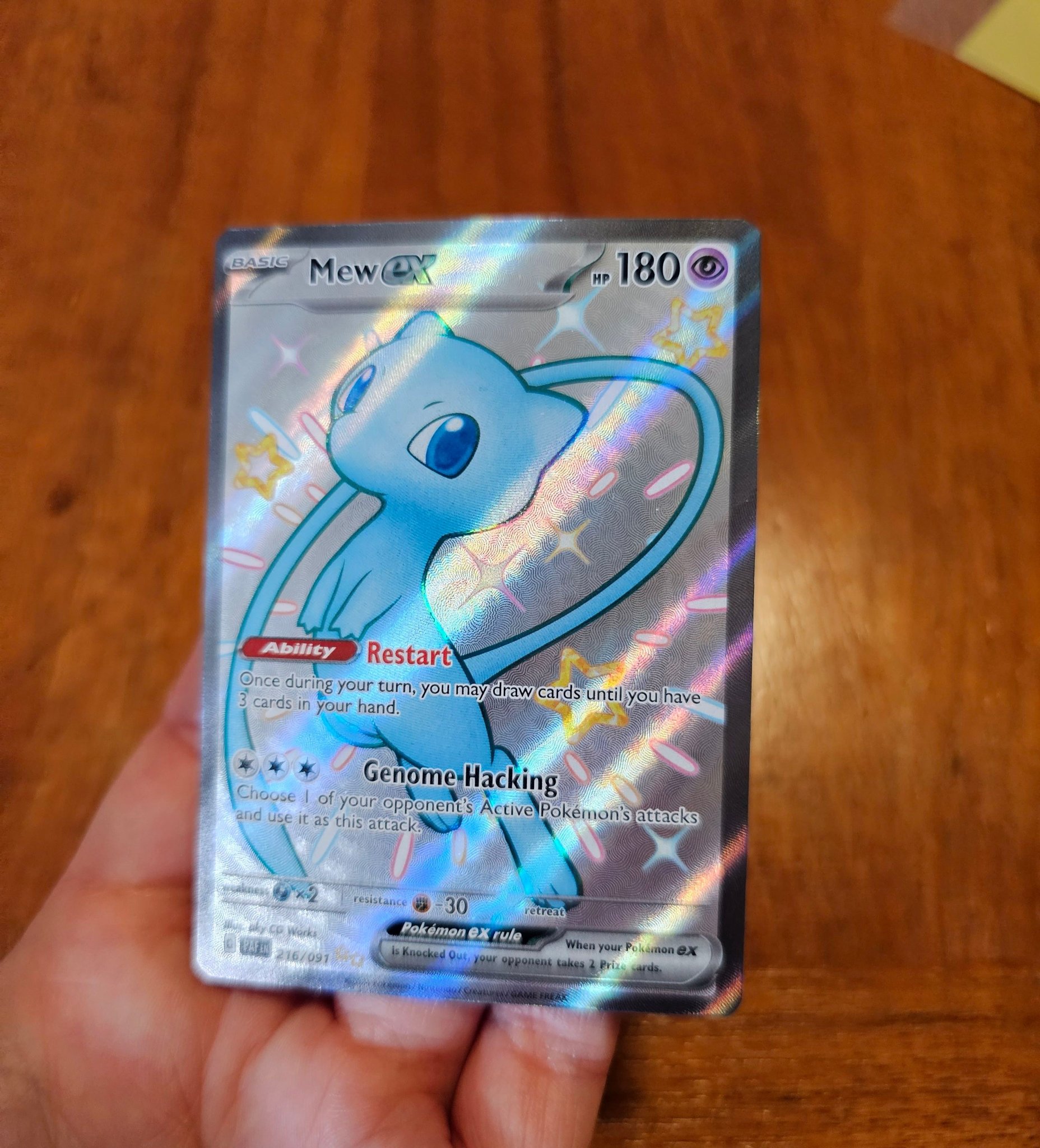 Se produkter som liknar Pokemon Mew ex paldean fates .. på Tradera ...