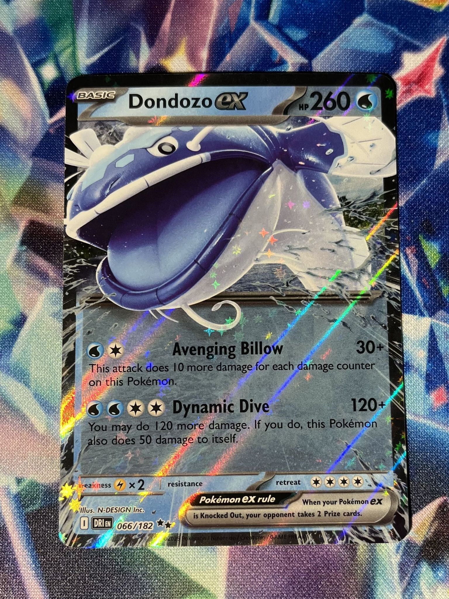 Dondozo EX 66/182 - Destined Rivals.. | Köp från Pokely på Tradera ...