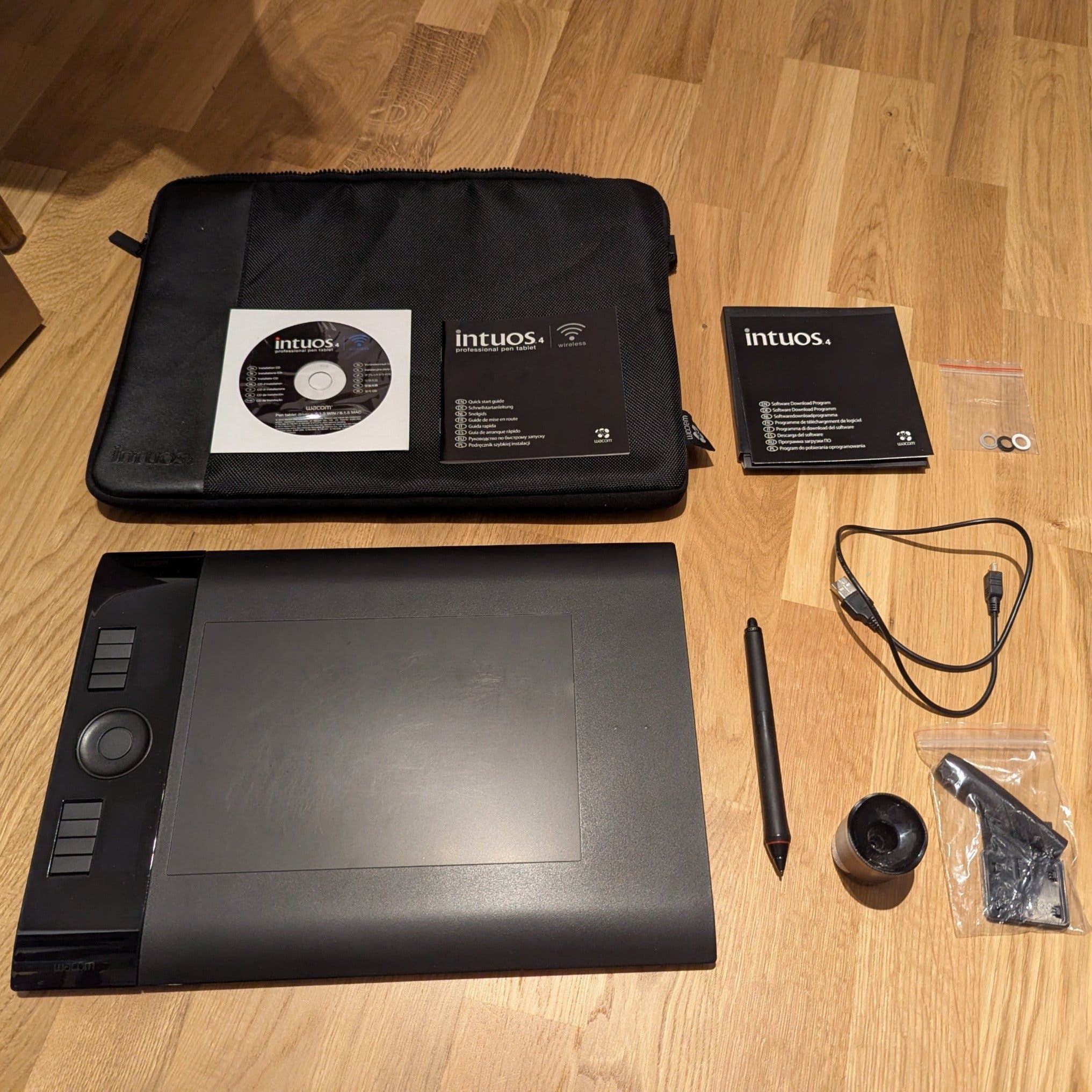 Wacom Intuos 4 Grafikplatta Wireless Medium | Köp på Tradera (704843551)