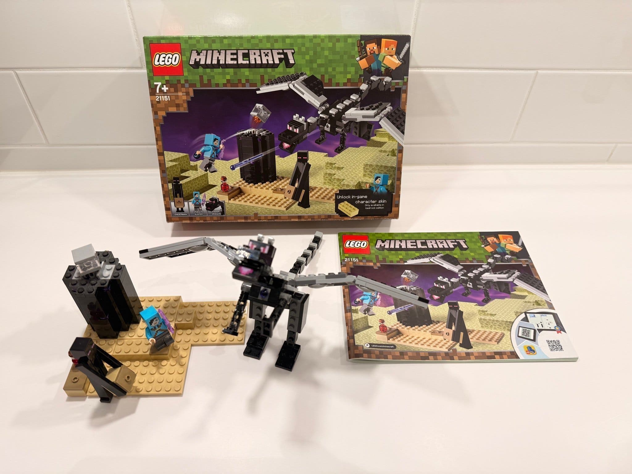 LEGO Minecraft 21151 The End Battle | Köp på Tradera (707330244)