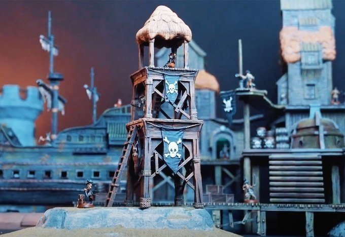 Pirate Watchtower - Tabletop .. | Köp från Trycka_Tryck på Tradera ...
