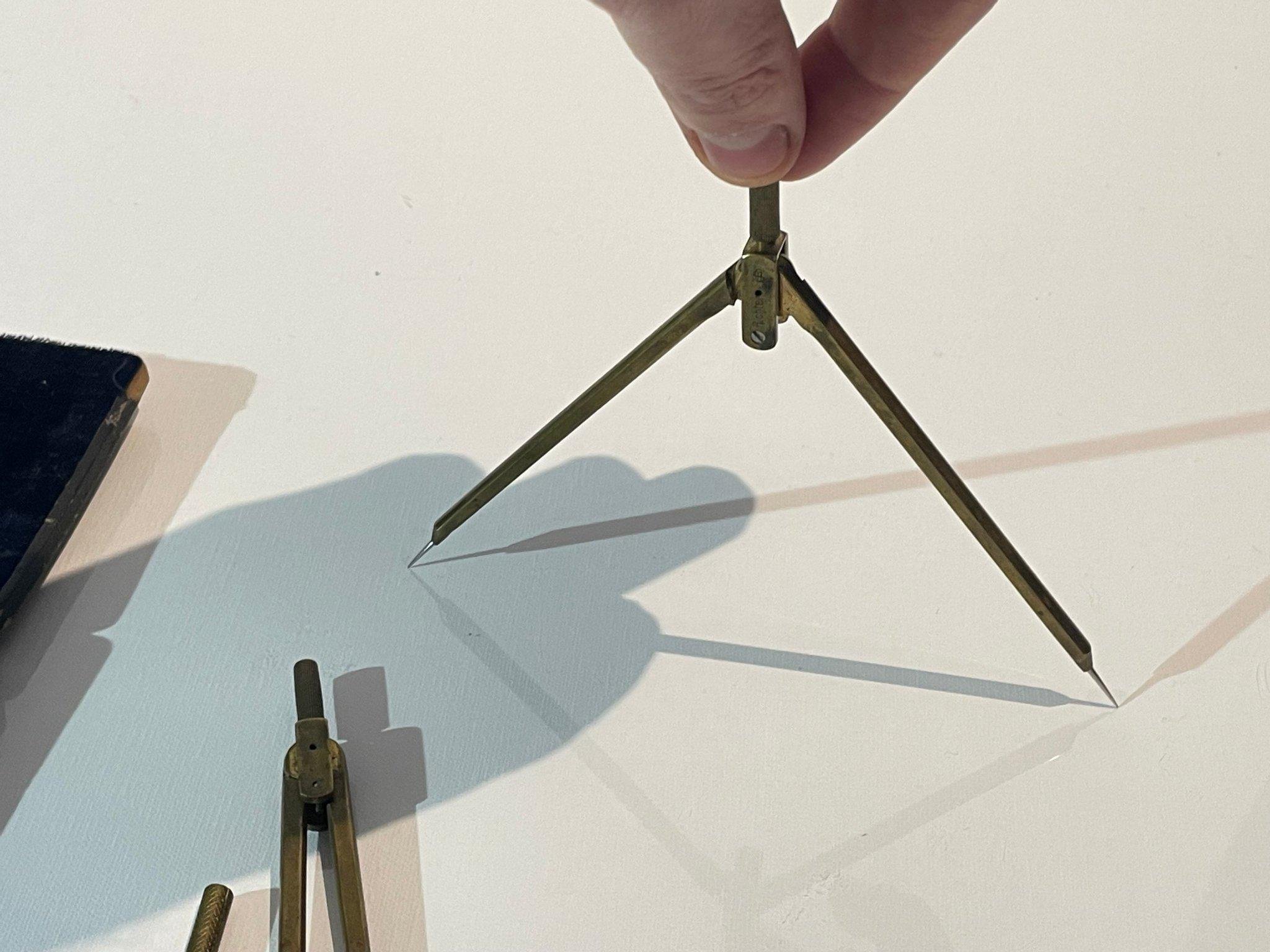 Antik RICHTER PRÄCISION passare mä.. | Köp från analogi på Tradera ...