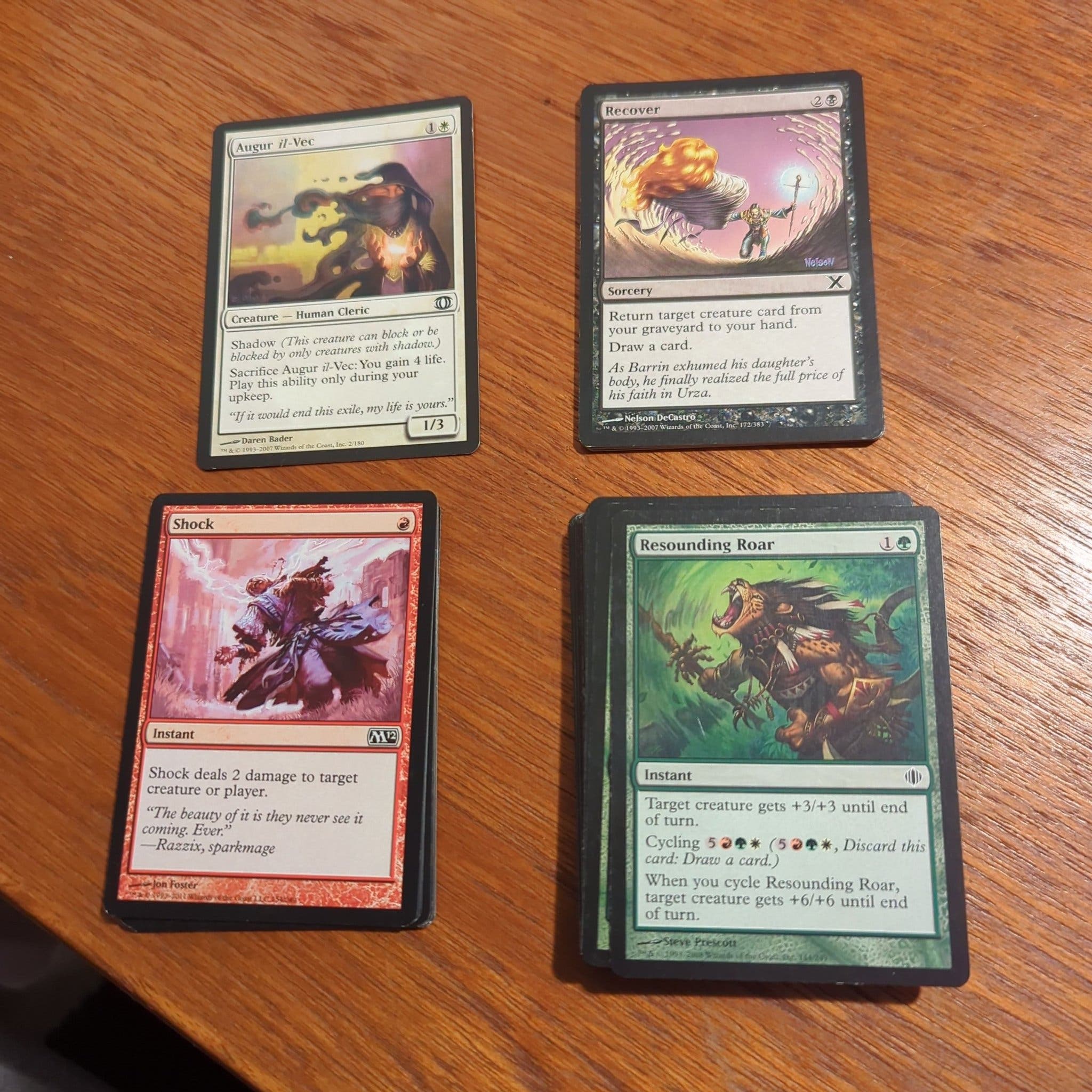 Se produkter som liknar Magic The Gathering Kort bund.. på Tradera ...