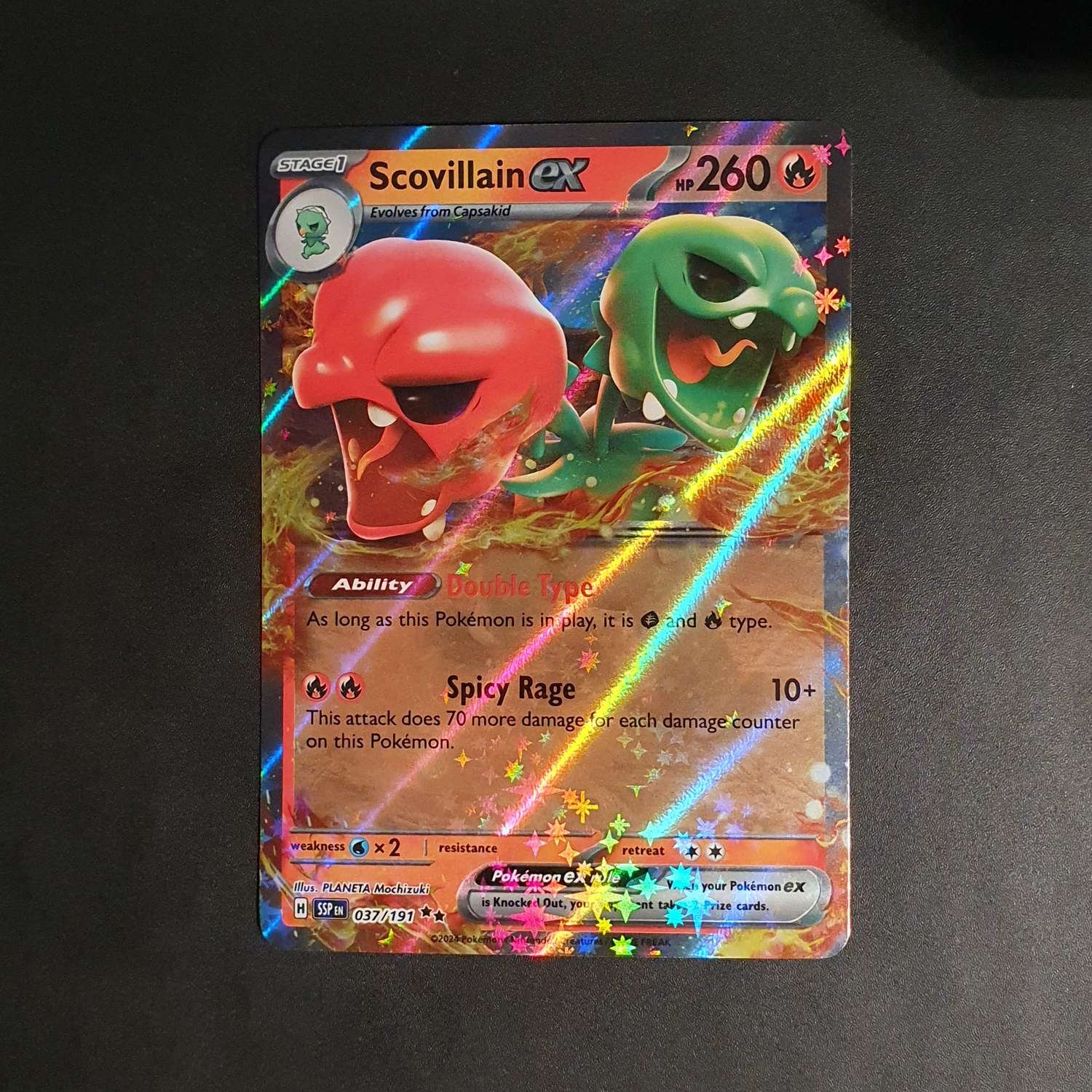 Pokemon Scovillain ex 037/191 Surging Sparks | Köp på Tradera (705015729)