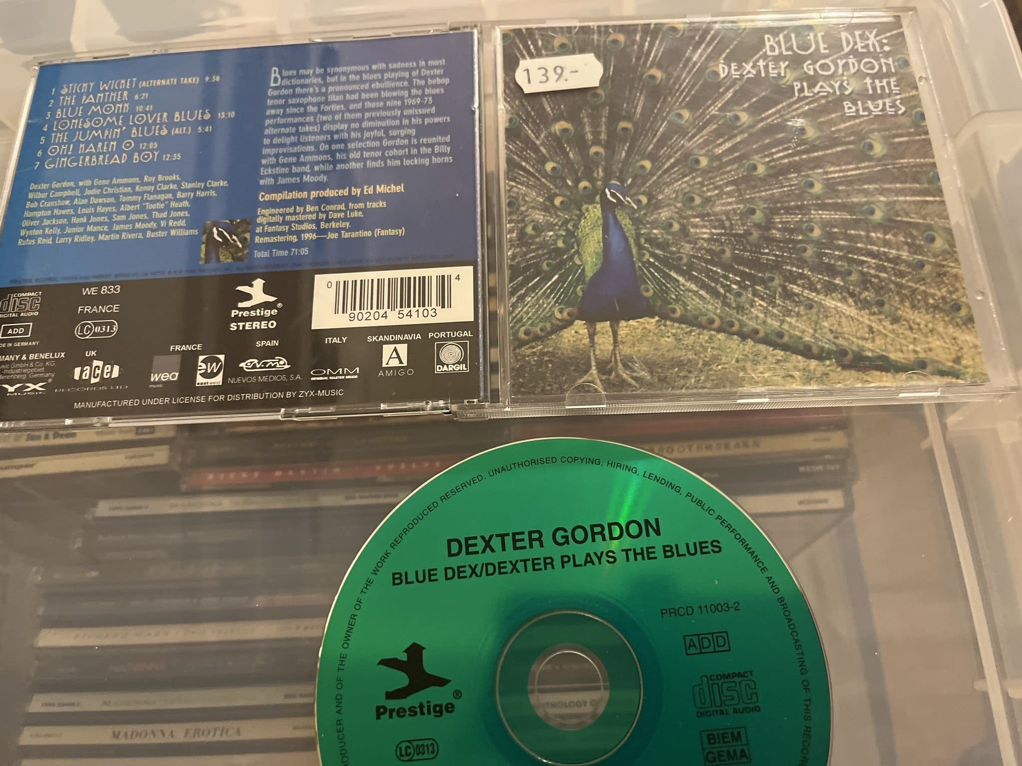 Se produkter som liknar DEXTER GORDON - Blue Dex: Dex.. på Tradera ...