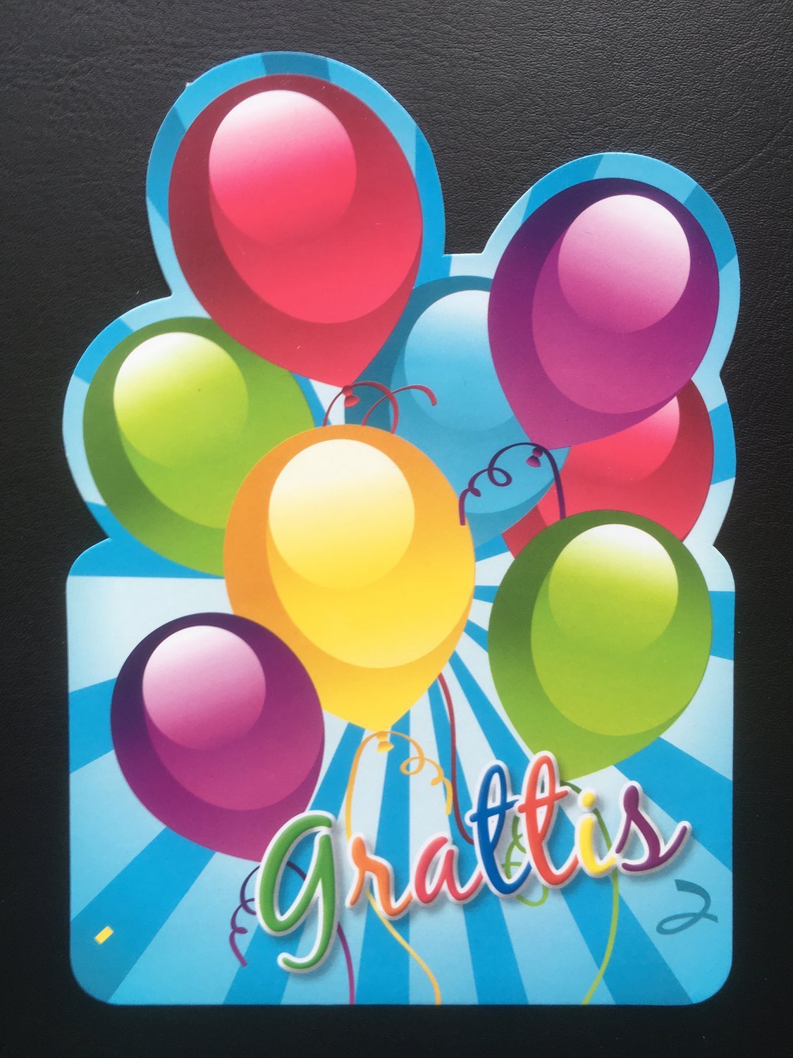 Grattiskort - Ballonger - Grattis | Köp på Tradera (641266692)