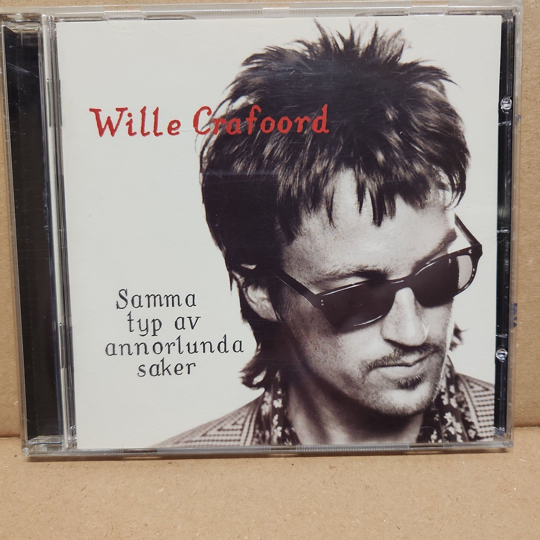 Wille Crafoord - Samma typ av annorlunda saker CD | Köp på Tradera ...