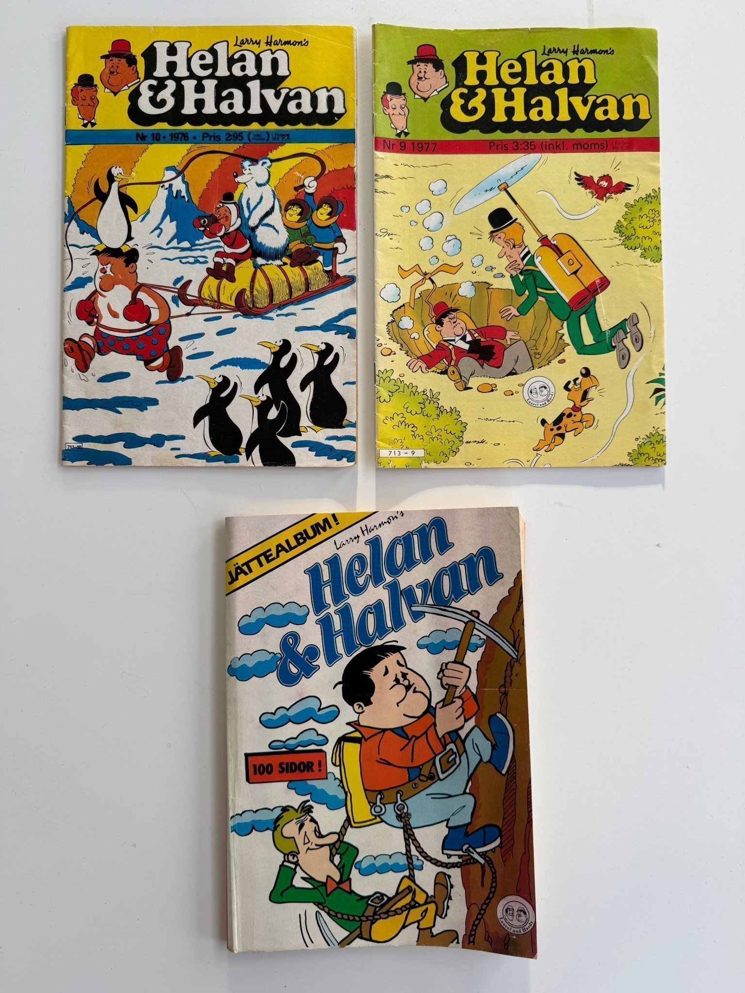 HELAN & HALVAN 1976 1977 1981 - Serietidning - .. | Köp på Tradera ...