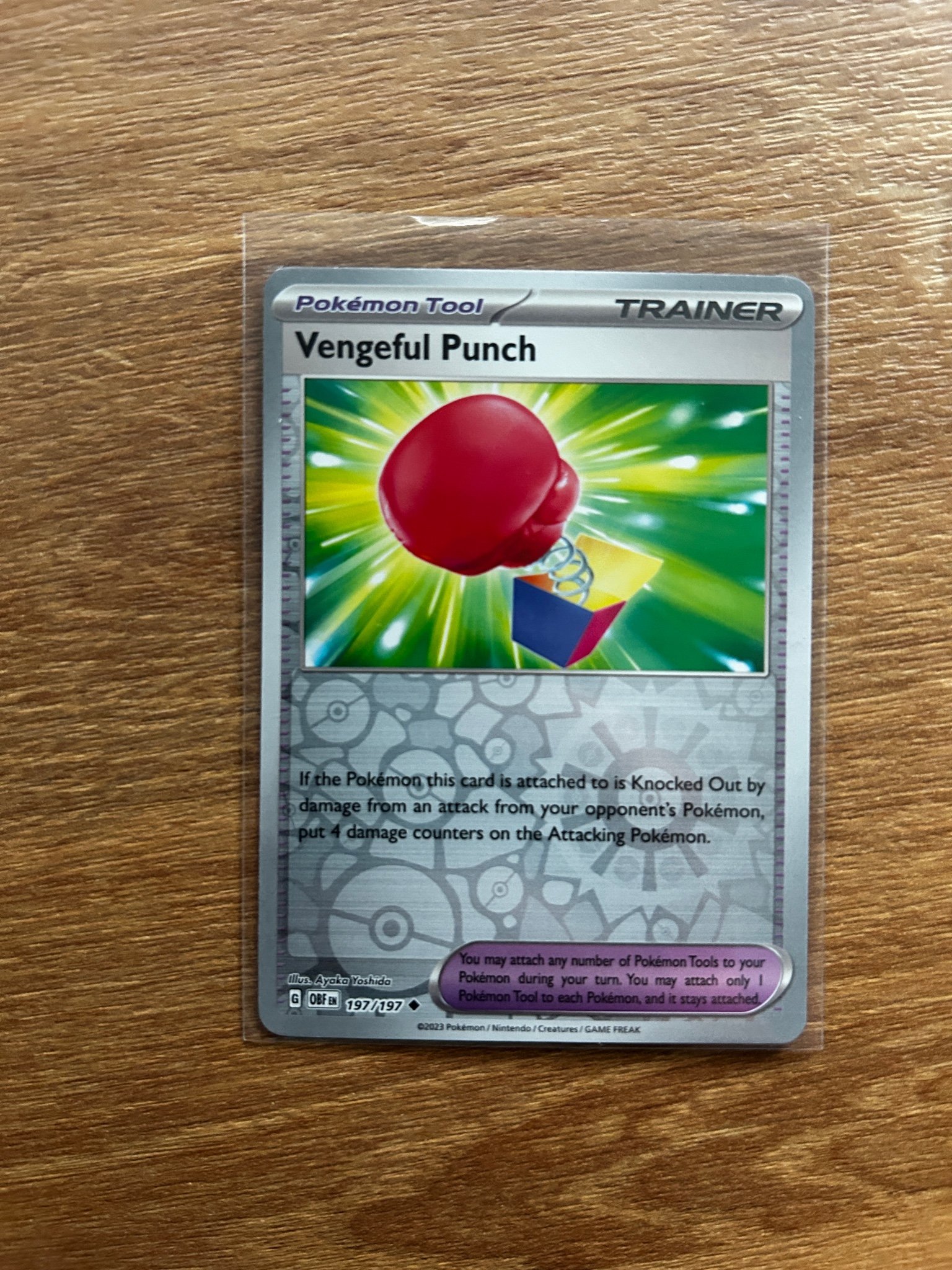 Vengeful Punch 197/197 reverse holo OBF Obsidia.. | Köp på Tradera ...