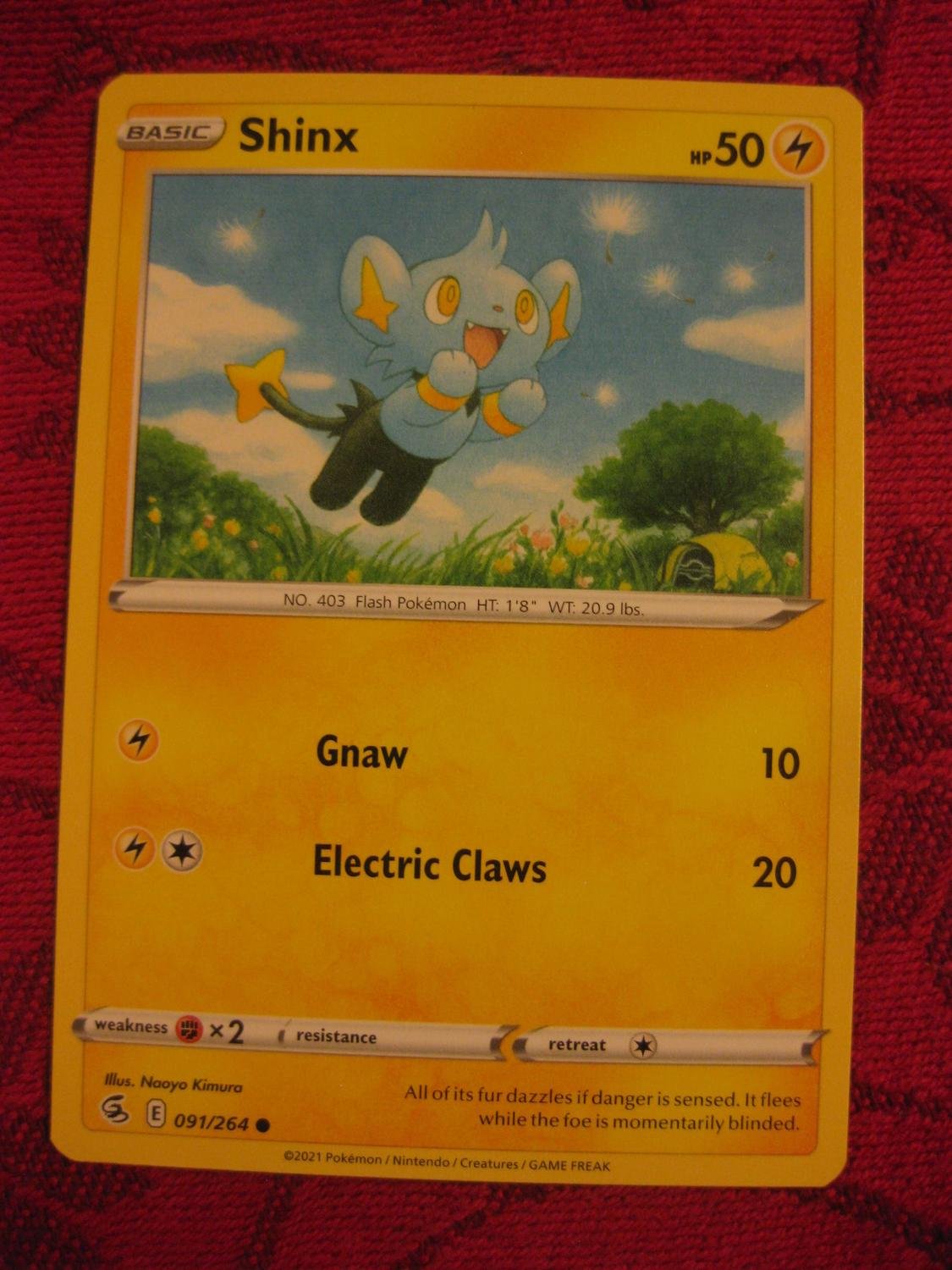 SHINX - POKEMON - FUSION STRIKE .. | Köp från hasse1248 på Tradera ...