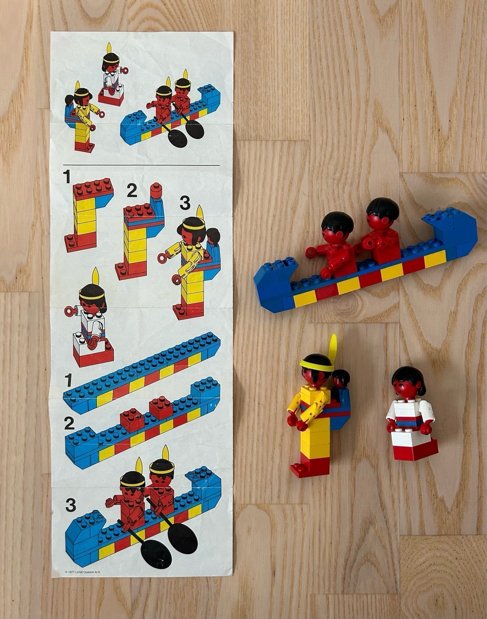 Lego 215 Indianer Kanot | Köp på Tradera (690754764)
