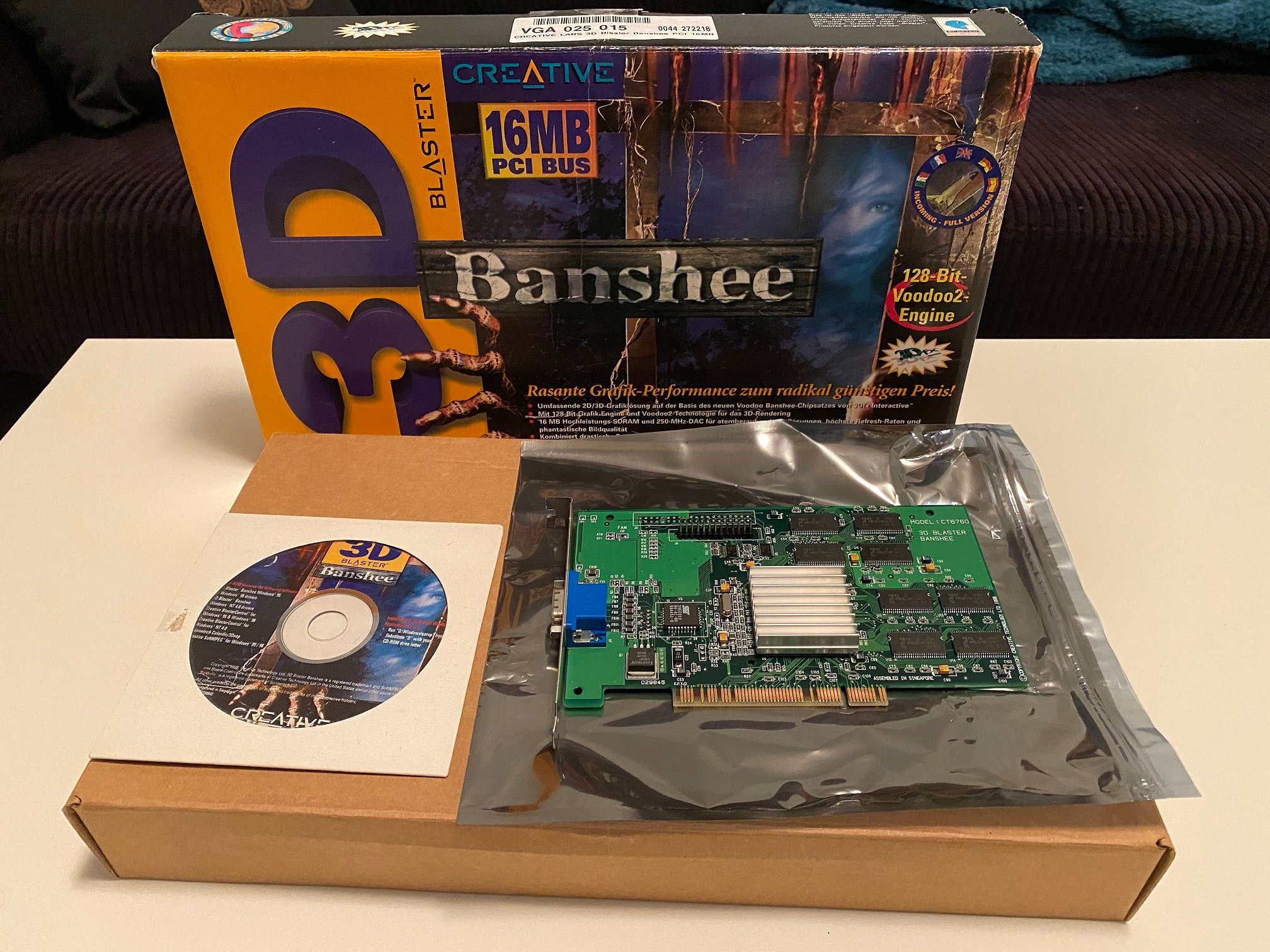 Creative Labs 3D Blaster 3DFX Voodoo Banshee 16.. (424937759) ᐈ Köp på ...