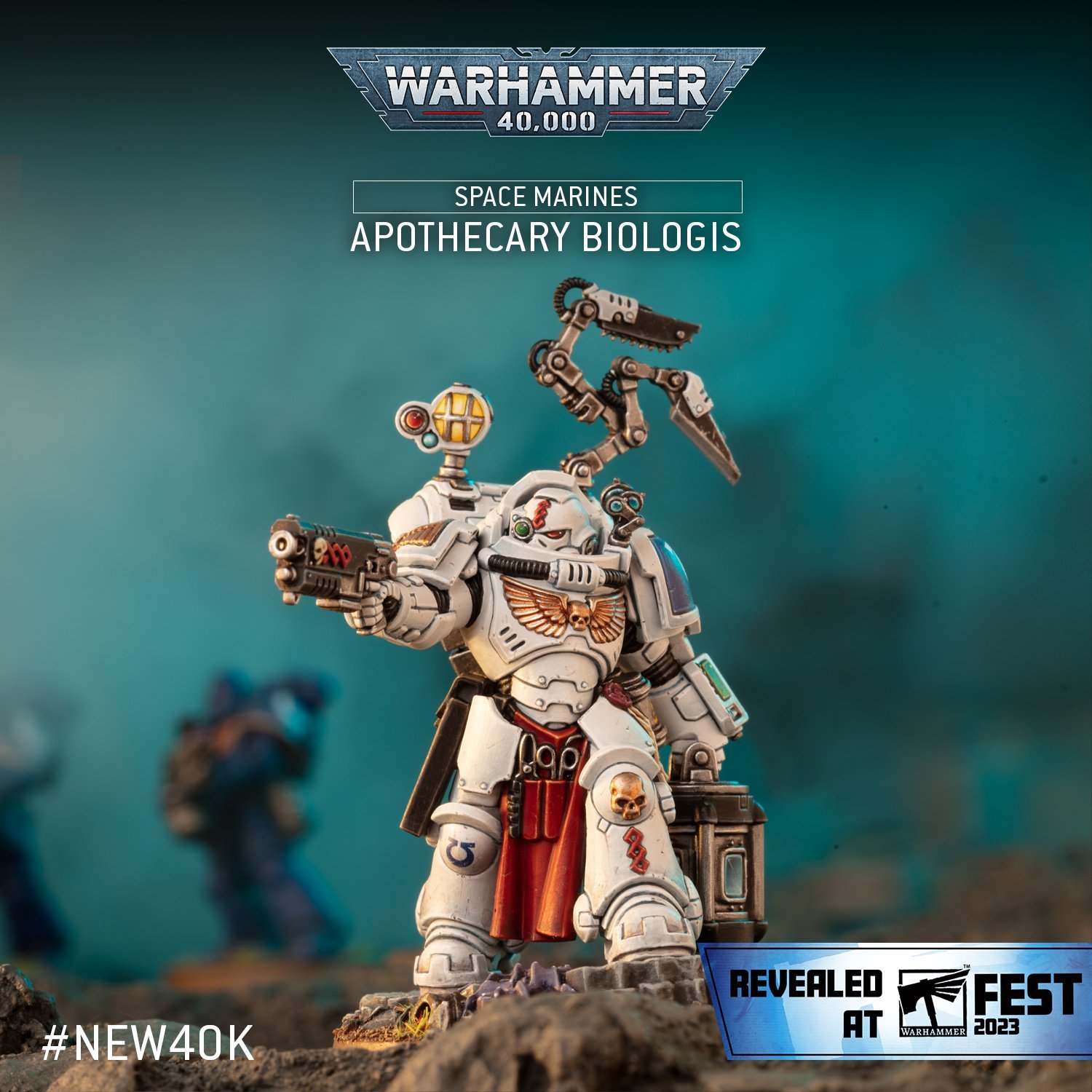 Apothecary Biologis Leviathan warhammer 40k | Köp på Tradera (600369398)