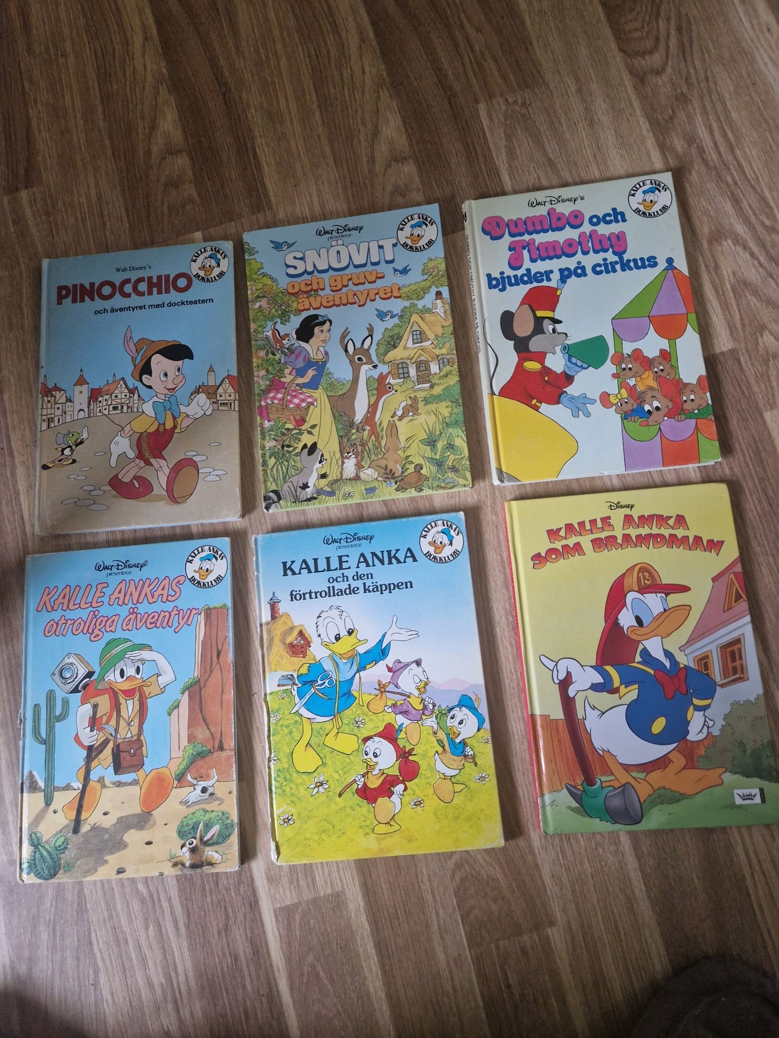 Se Produkter Som Liknar Sex Walt Disney Böcker Från K På Tradera