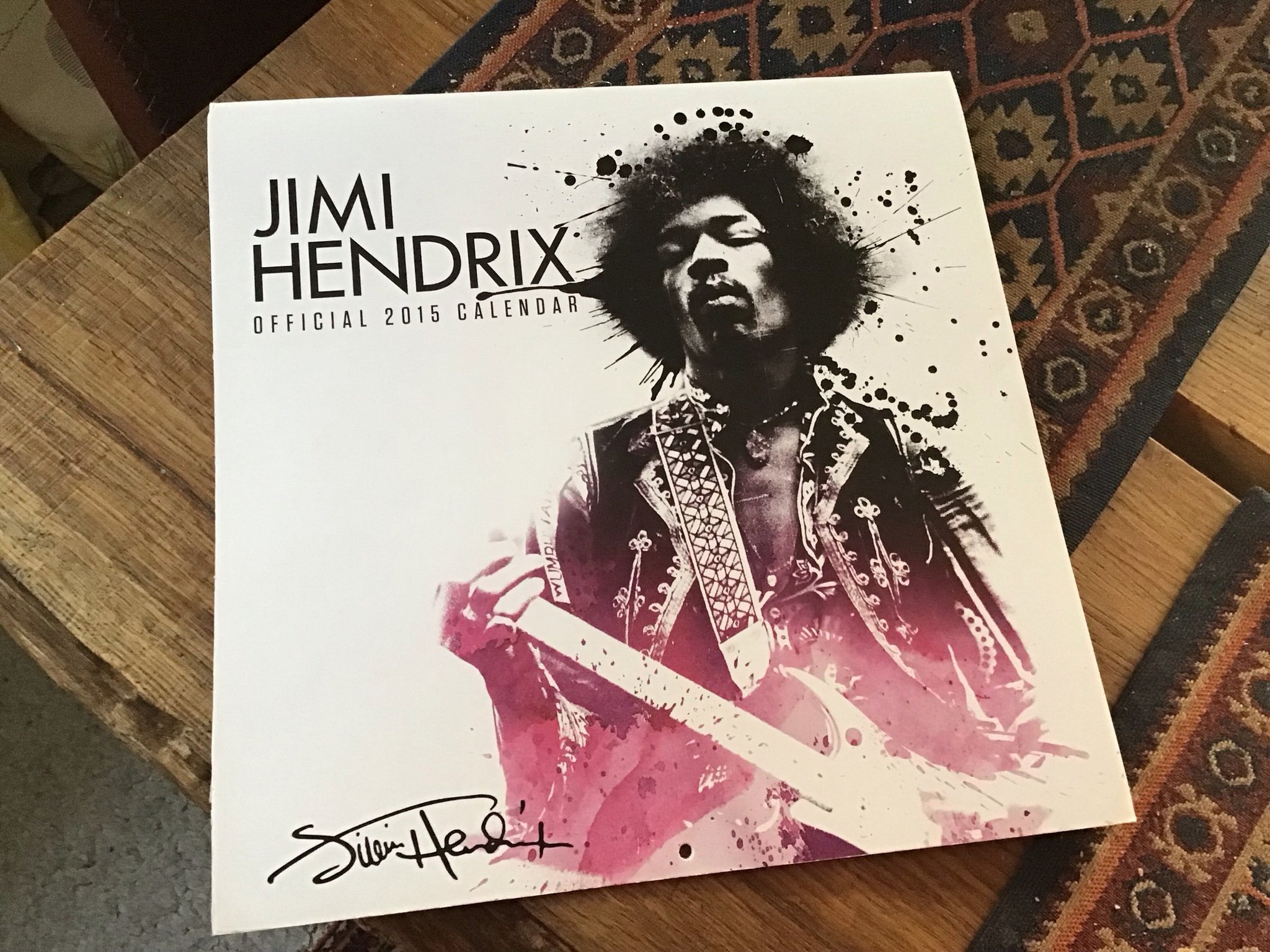 Jimi Hendrix Official 2015 Calendar | Köp på Tradera (695481547)