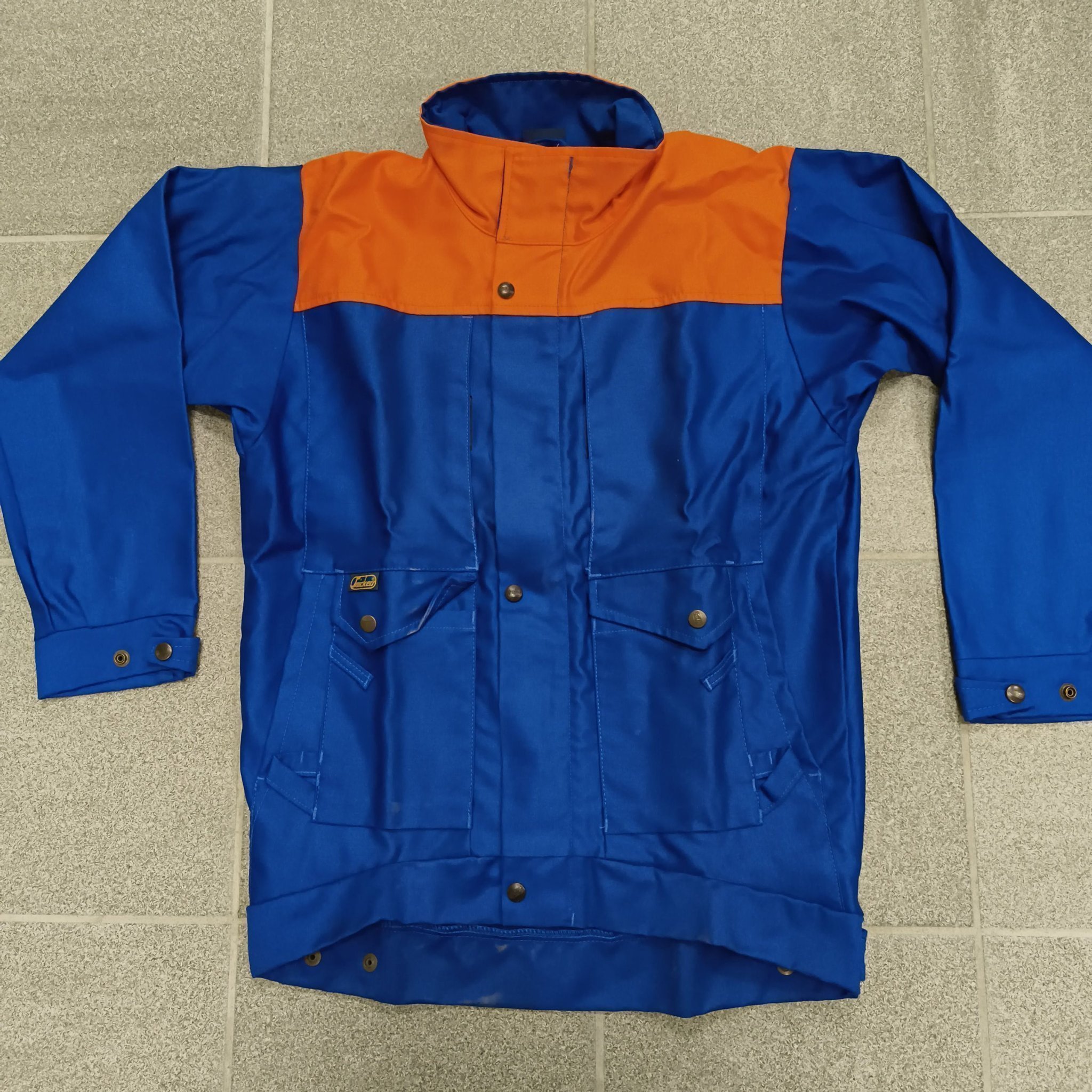 Snickers blå orange jacka, storlek S | Köp på Tradera (711113614)